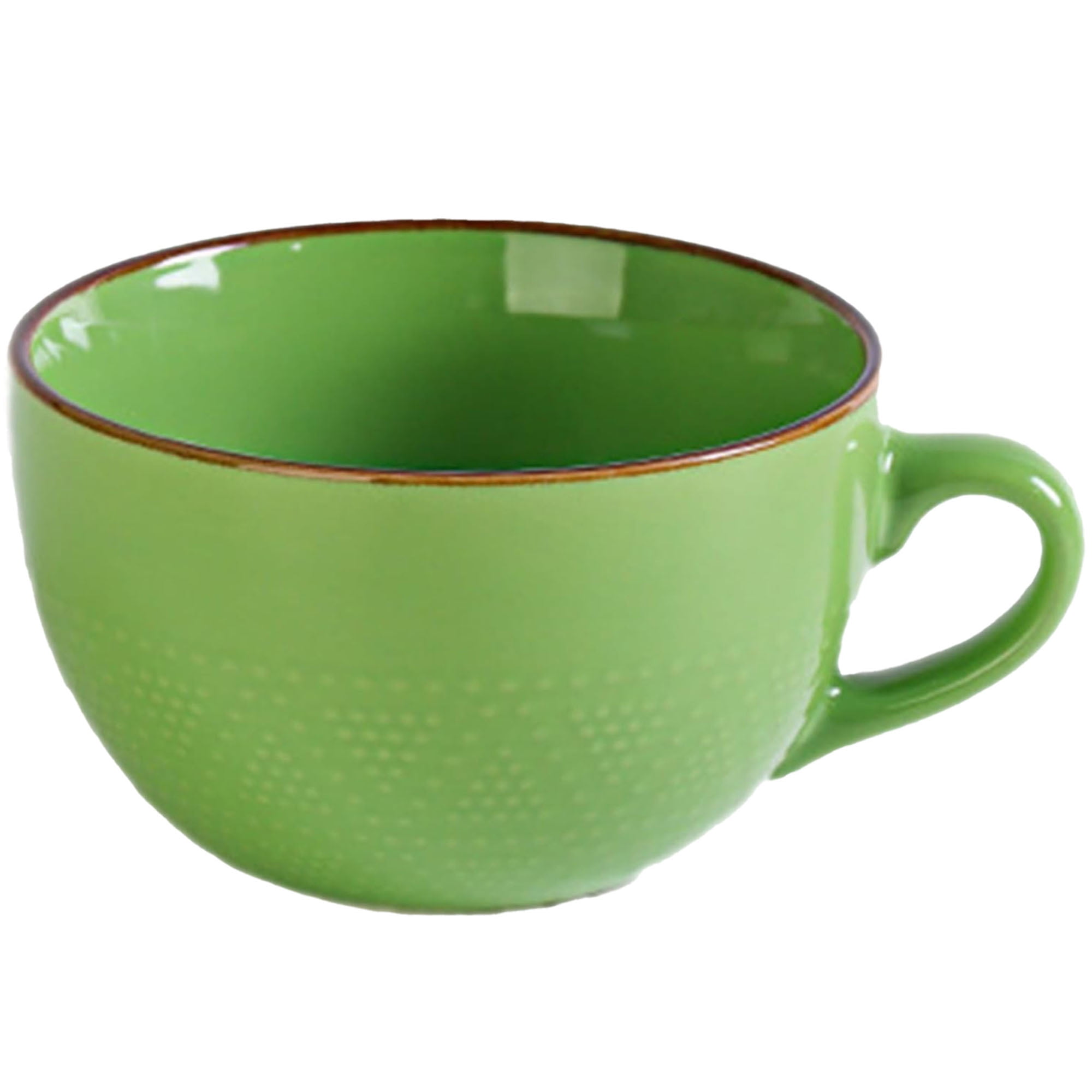 Farcauo Large Coffee Cup Ceramic Soup Mug with Handles 24 Ounce ...