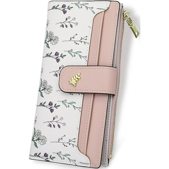 Farcauo Wallet Women Slim Wallets for Women with RFID Blocking Cute ...