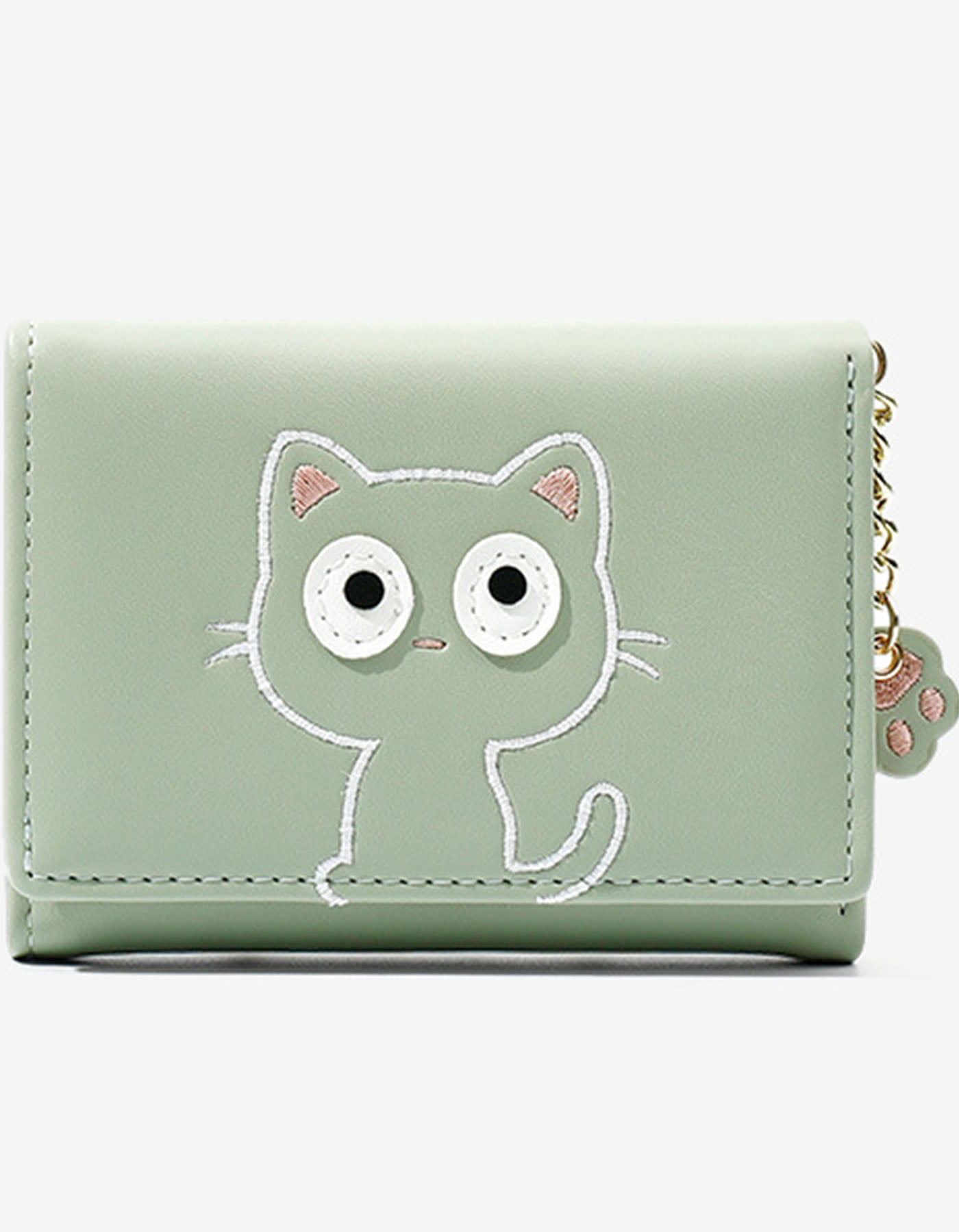 Farcauo Womens Wallet Cute Small Wallets for Women Thin Green Women's ...