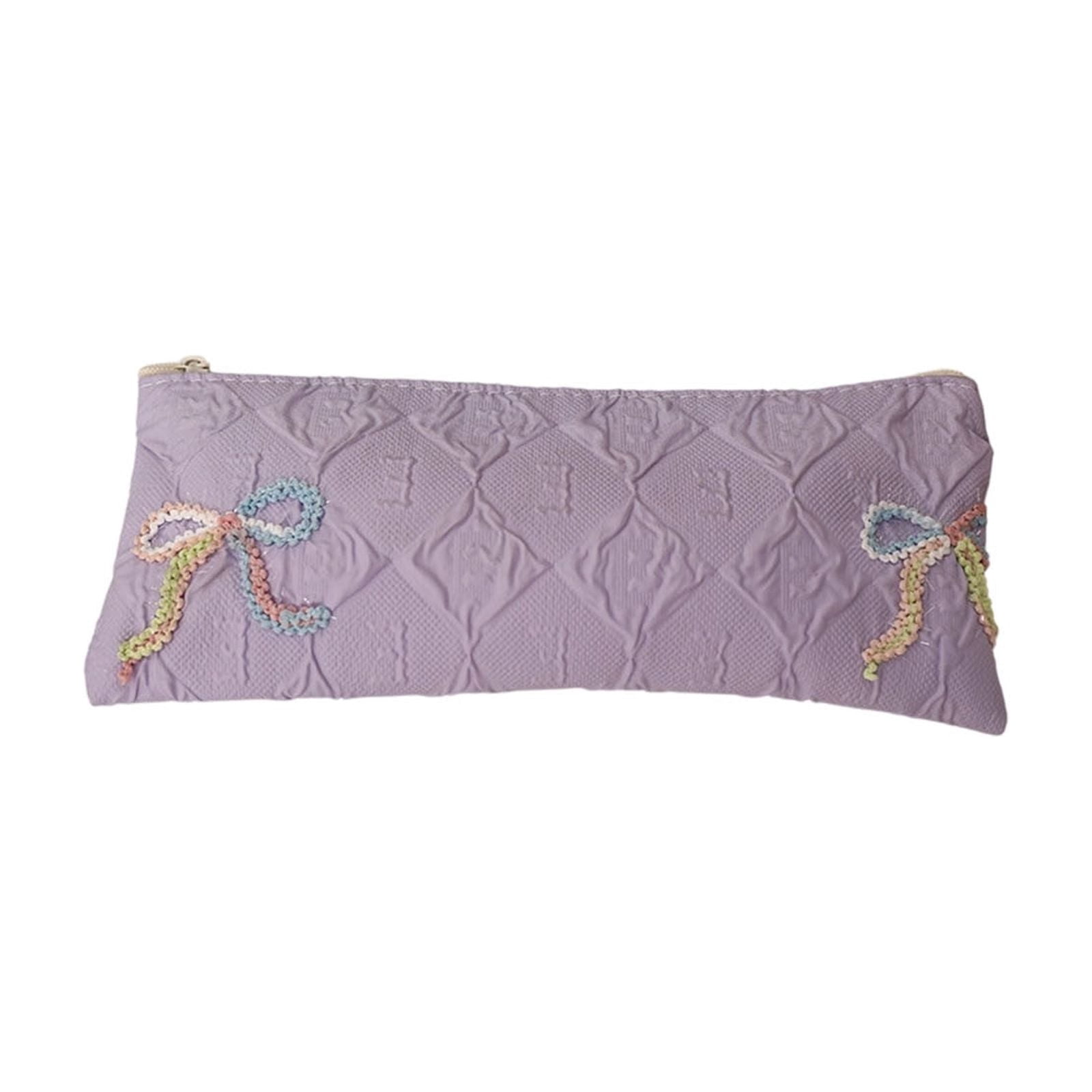 Fareti Cloth Pencil Pouch Colorful Zipper Bag for Makeup Brushes Home ...