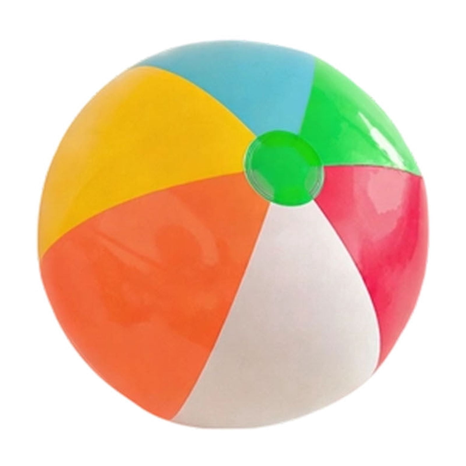 Fareti Rainbow Playground Ball, Rainbow Inflatable Big Bouncy Kickball ...