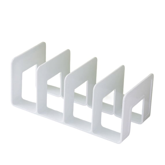 Fareti Vertical File Sorter Sturdy Plastic Expandable Upright File ...