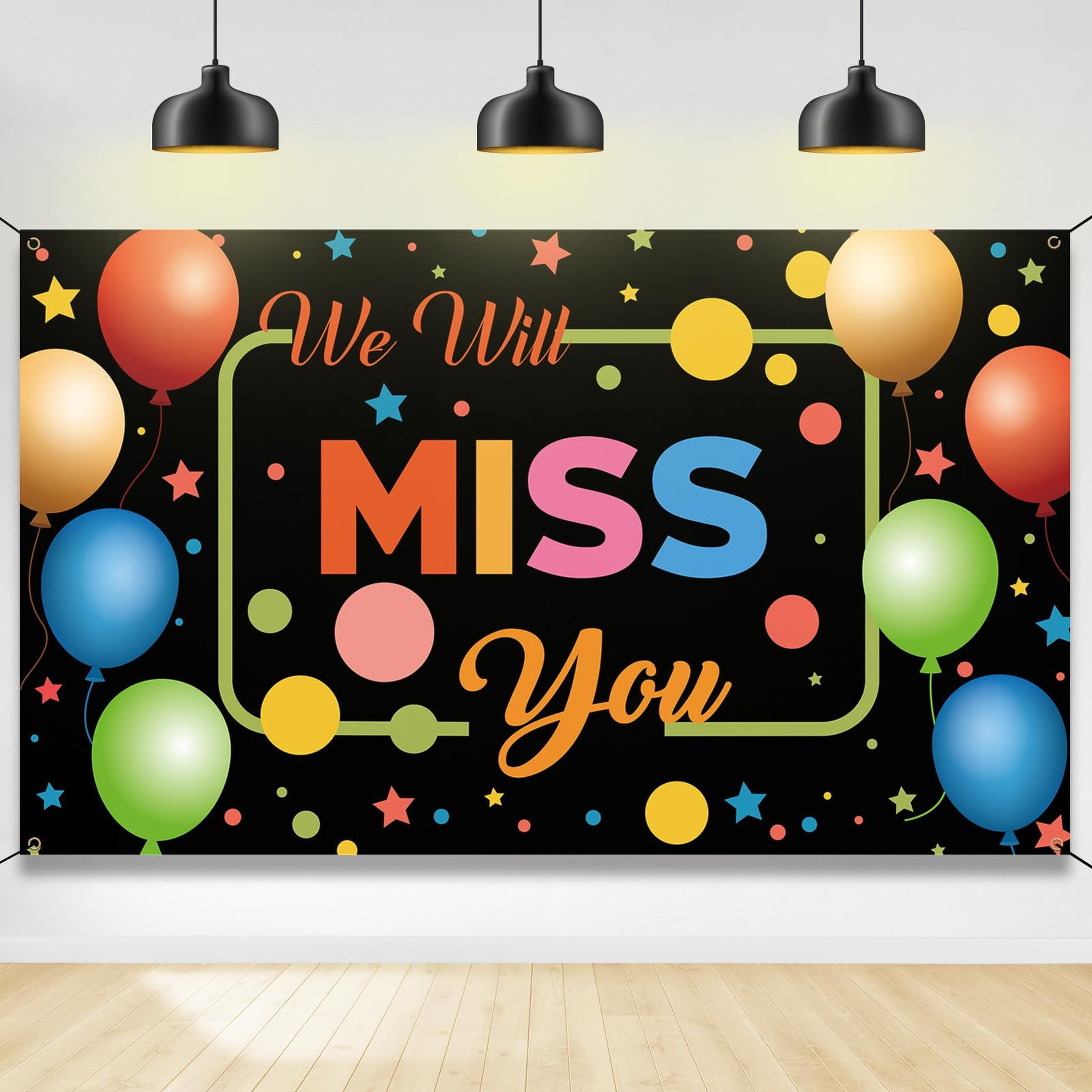 Farewell Memories Backdrop Banner, Perfect for Going Away Celebrations ...