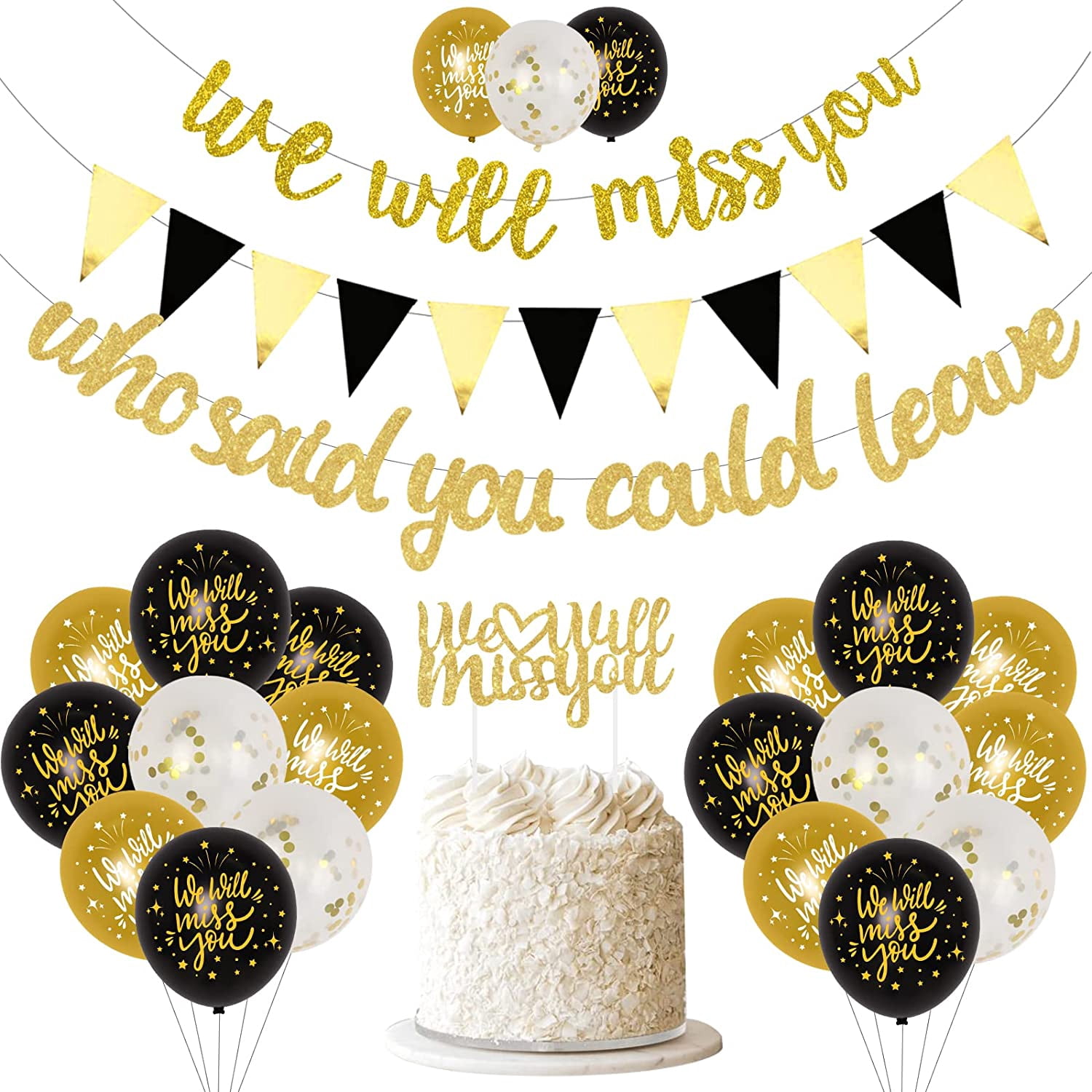 Farewell Party Decorations Retirement Balloons Decorations, Who Said ...