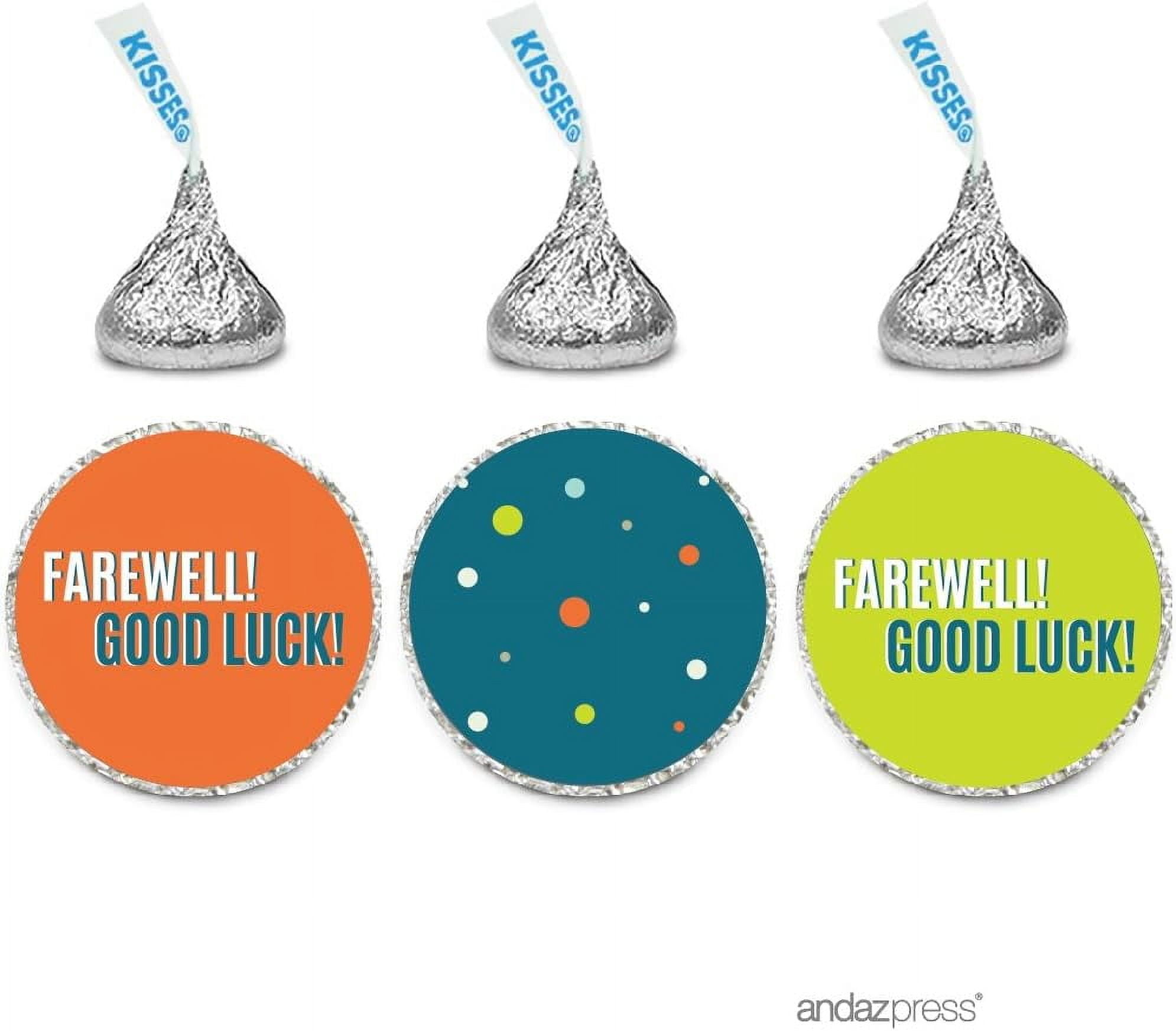 Farewell Retirement Party Decorations, Farewell! Good Luck!, Chocolate ...