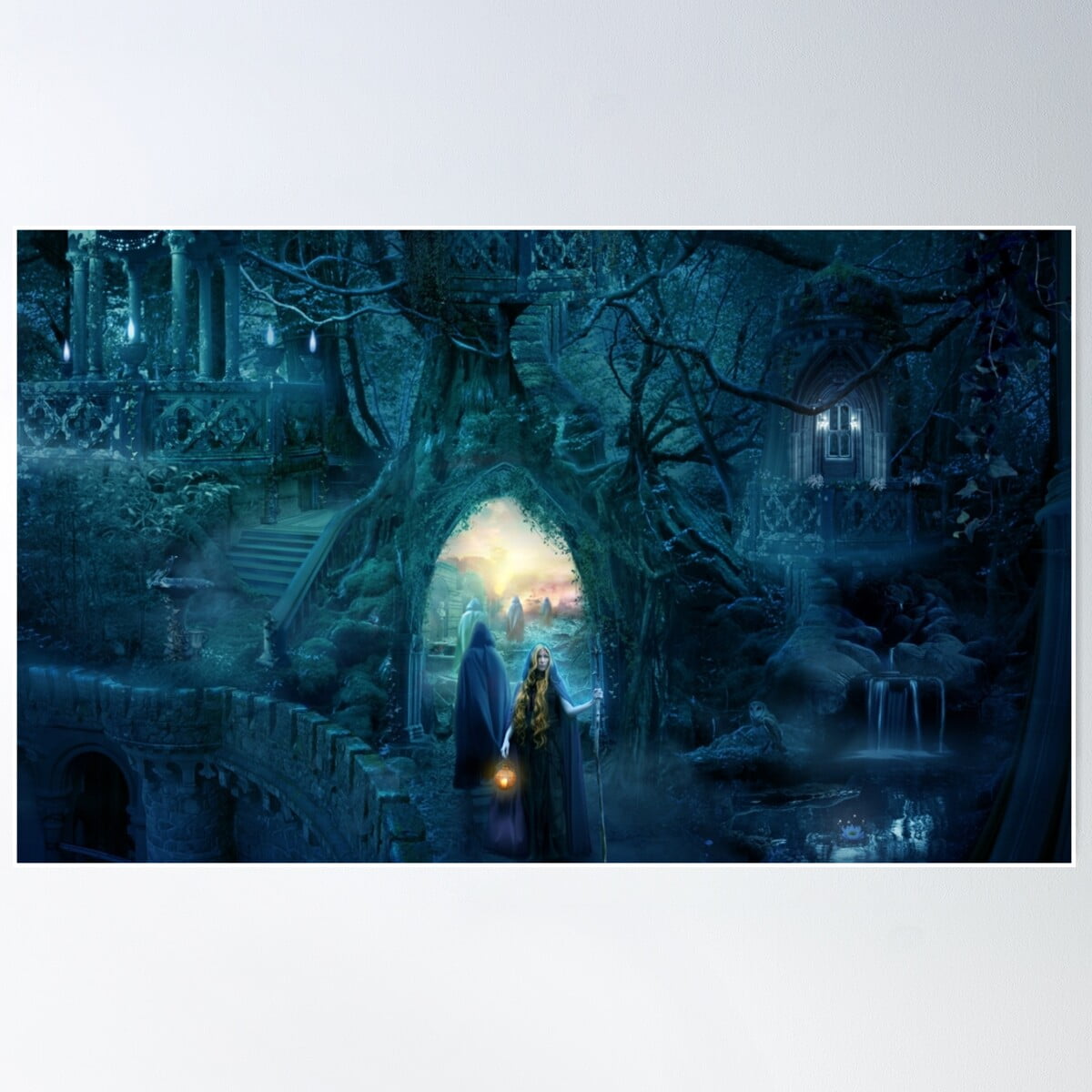 Farewell To Lothlorien Poster Wall Art, Modern Wall Decor For Living ...