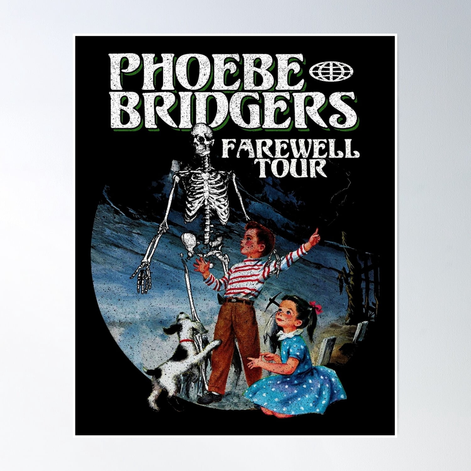 Farewell Tour Phoebe Poster Wall Art, Modern Wall Decor, 8x12 UNFRAMED ...