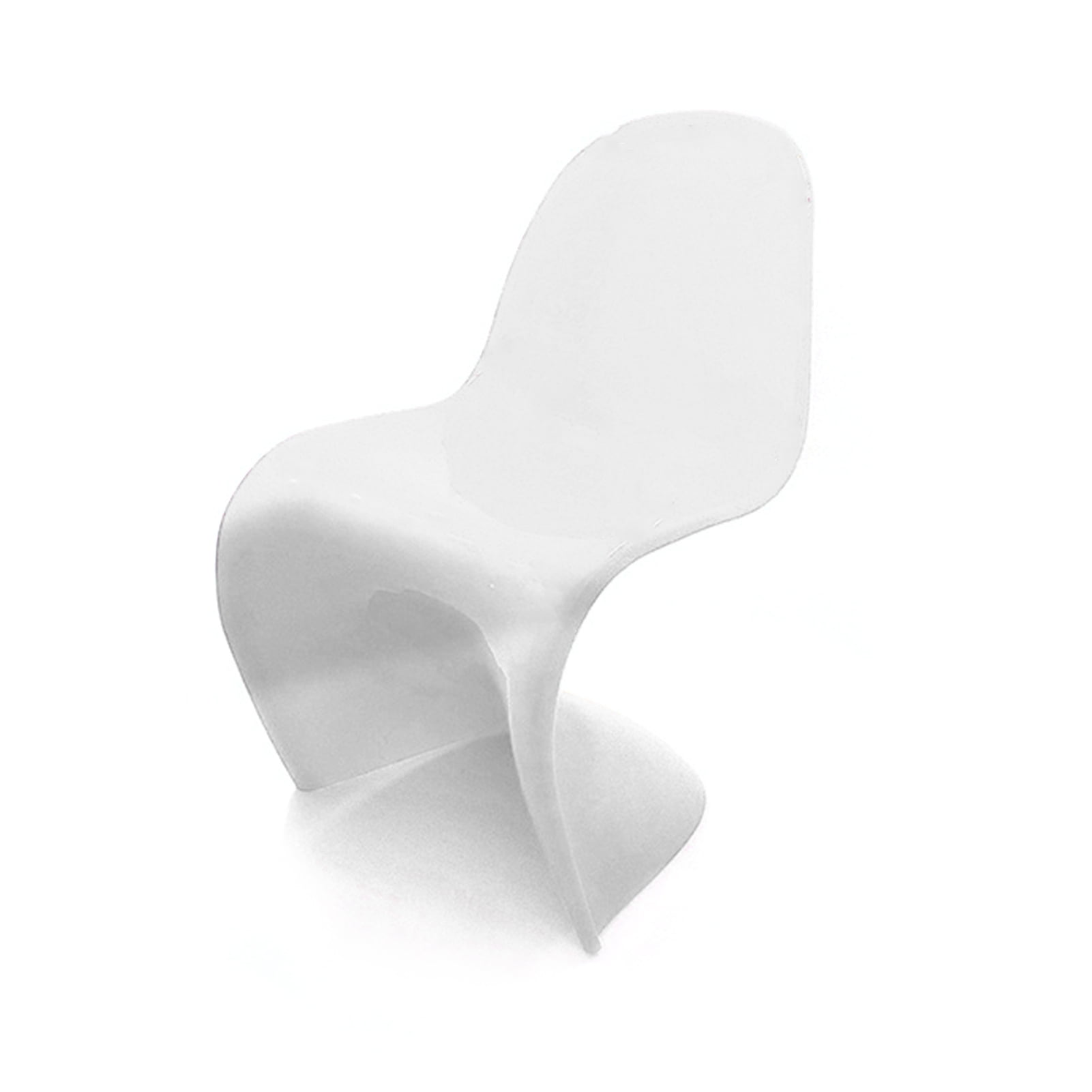 Farfi 1:12/1:6 Dollhouse Chair Creative Decorative Plastic Dollhouse ...