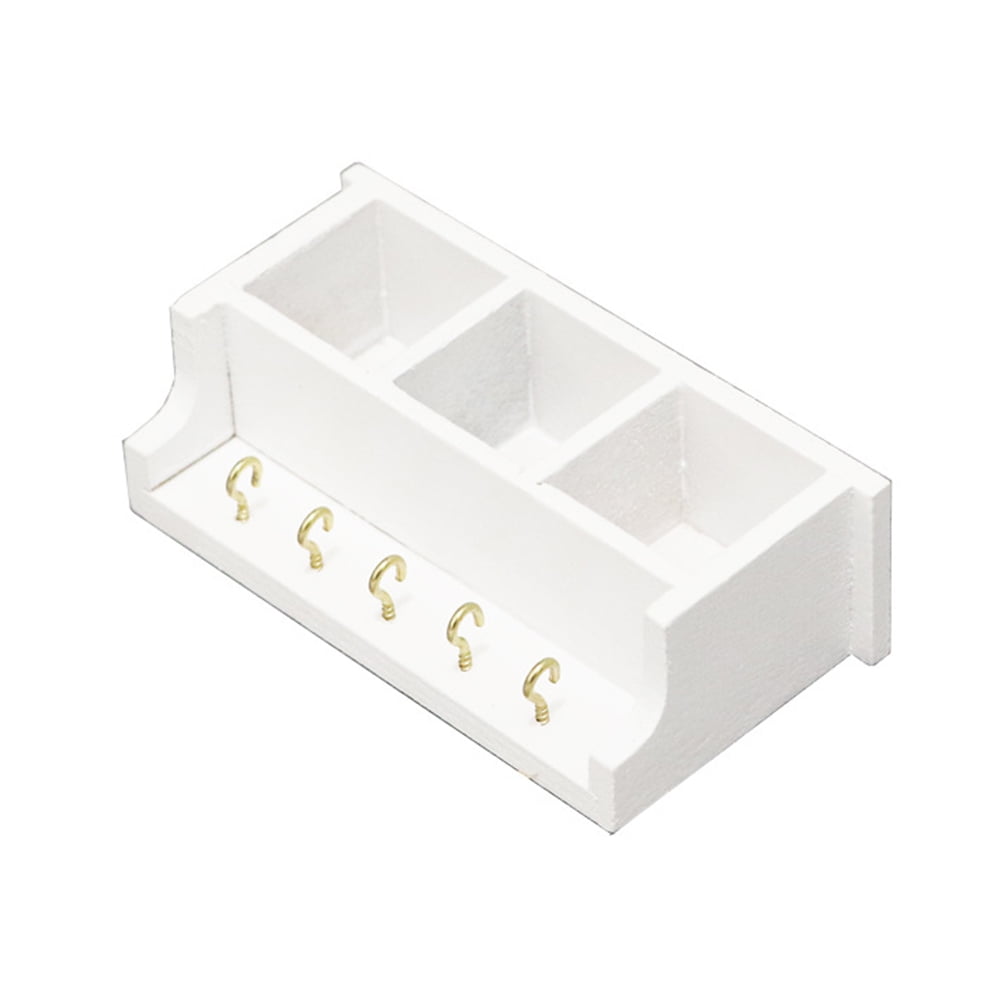 Farfi 1/12 Mini Dollhouse Wooden Storage Rack with Hook Kitchen ...