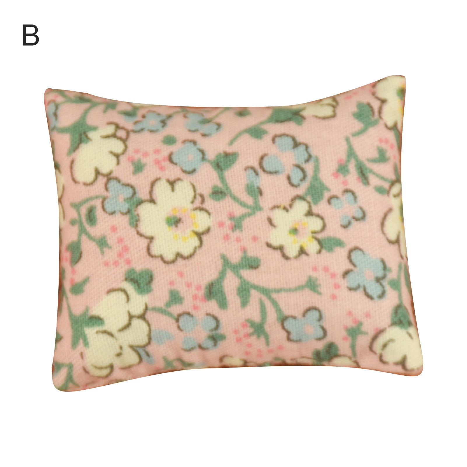 Farfi 1/12 Stripe Solid Color Flower Mini Pillow Chair Cushion DIY ...