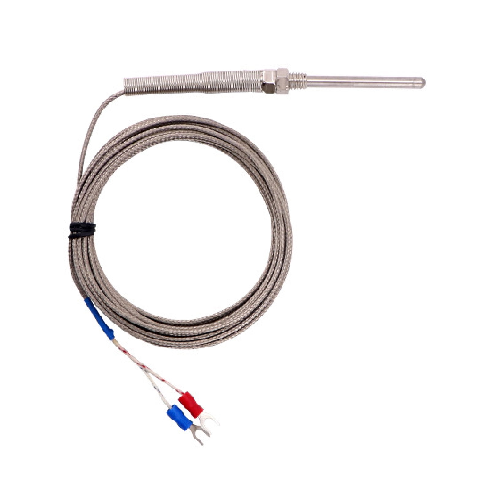 Farfi 1/2/3/4/5m 50mm Probe K-Type Thermocouple Temperature Sensor ...