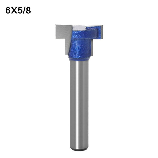 Farfi 1/4 inch 6mm Shank T-slot Alloy Keyhole Slotting Milling Cutter ...