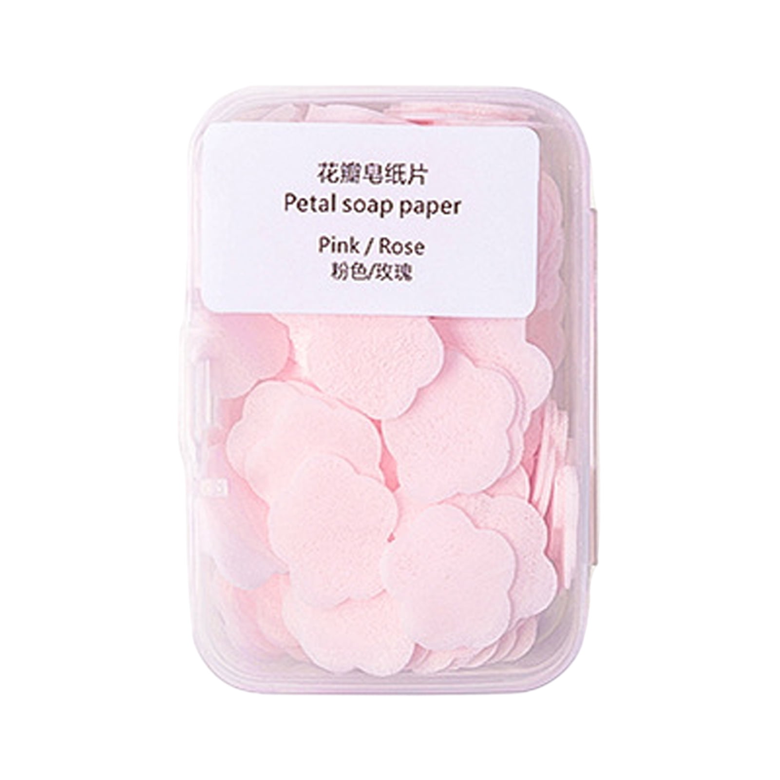 Farfi 1 Box Soap Paper Disposable Quick Dissolve Portable Petal ...