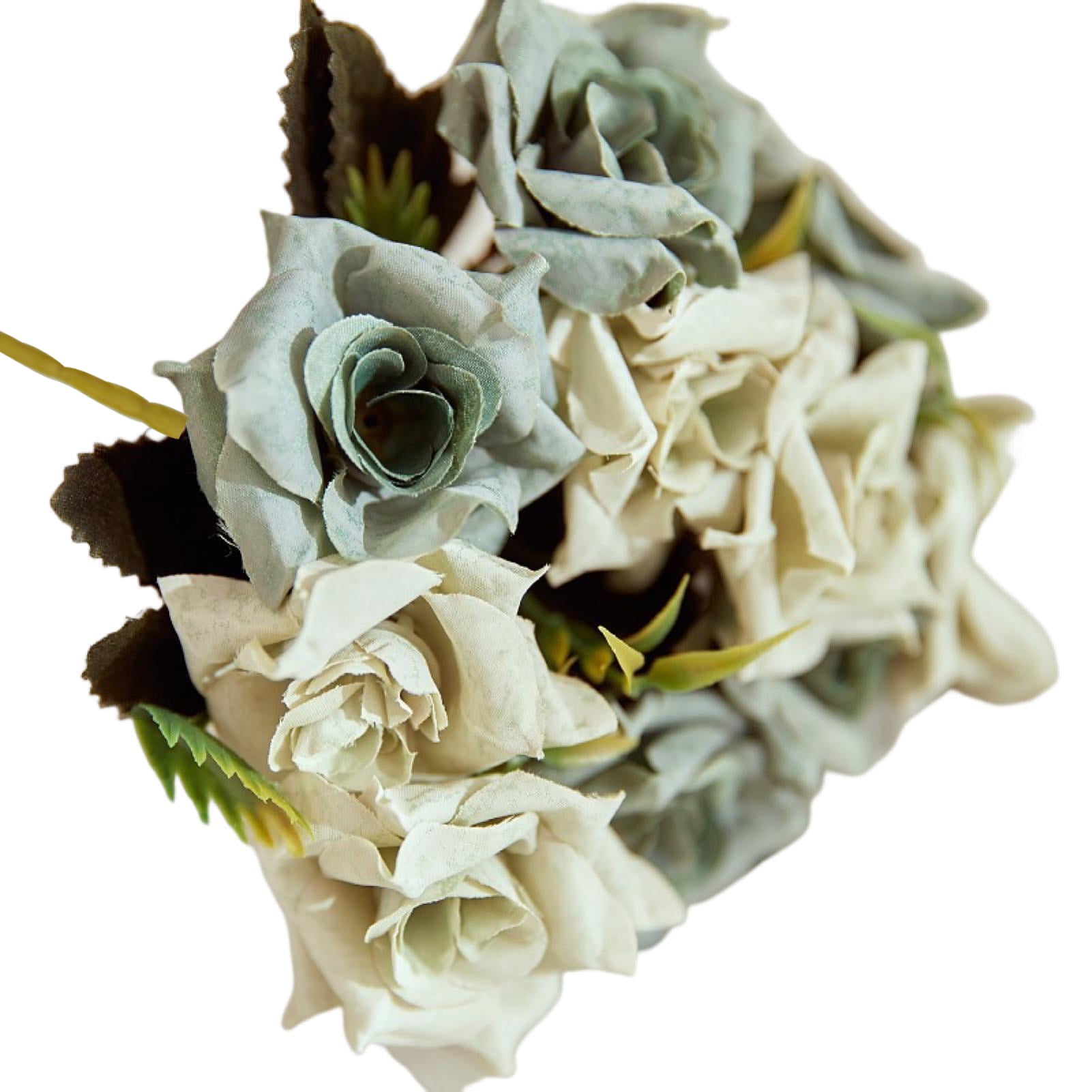 Farfi 1 Bunch Artificial Flower No Watering 5 Forks 10 Heads Simulation ...