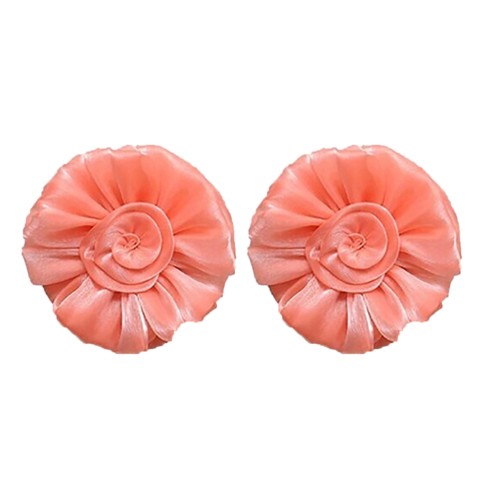 Farfi 1 Pair Lovely Rose Flower Window Treatment Curtain Holdback Decor ...