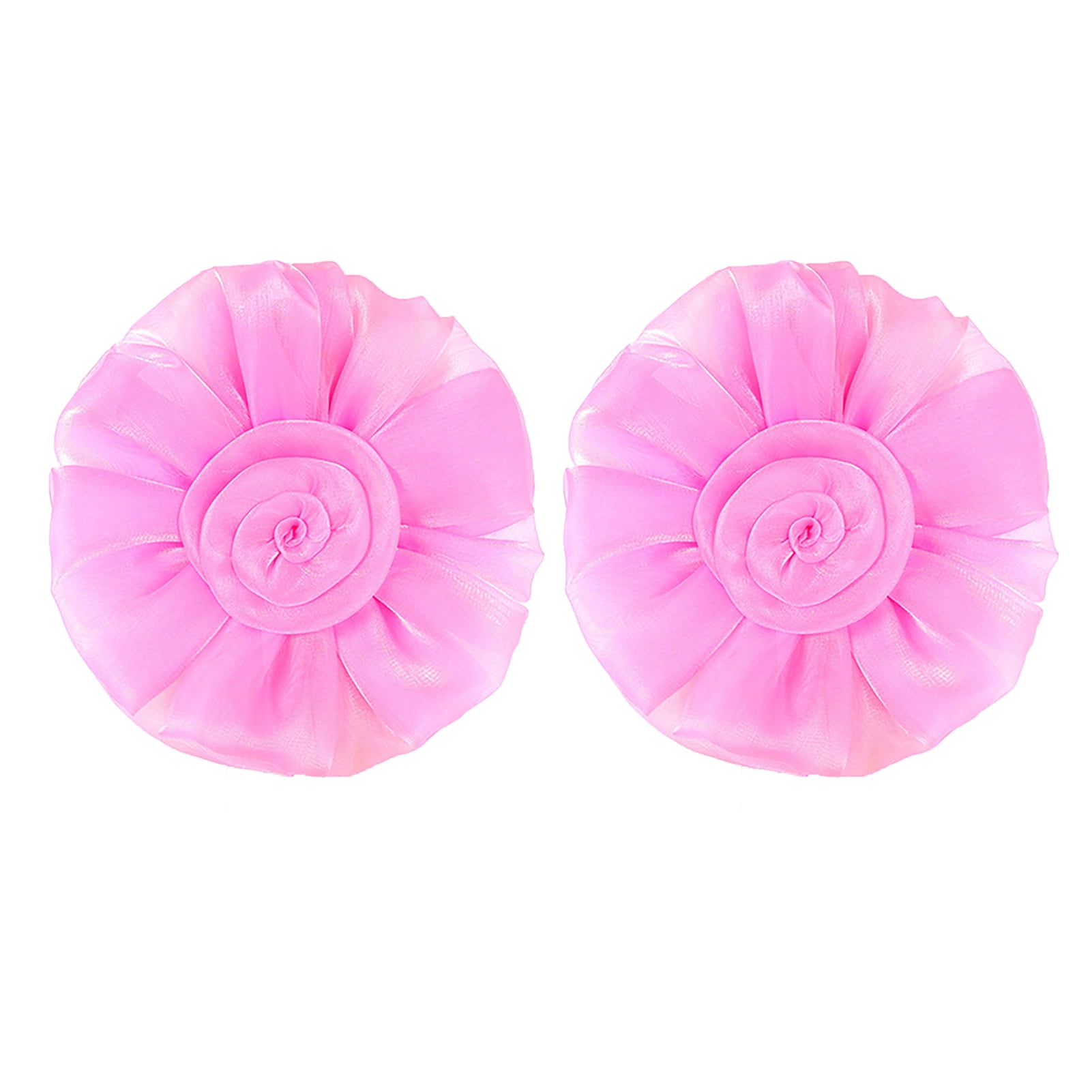 Farfi 1 Pair Lovely Rose Flower Window Treatment Curtain Holdback Decor ...