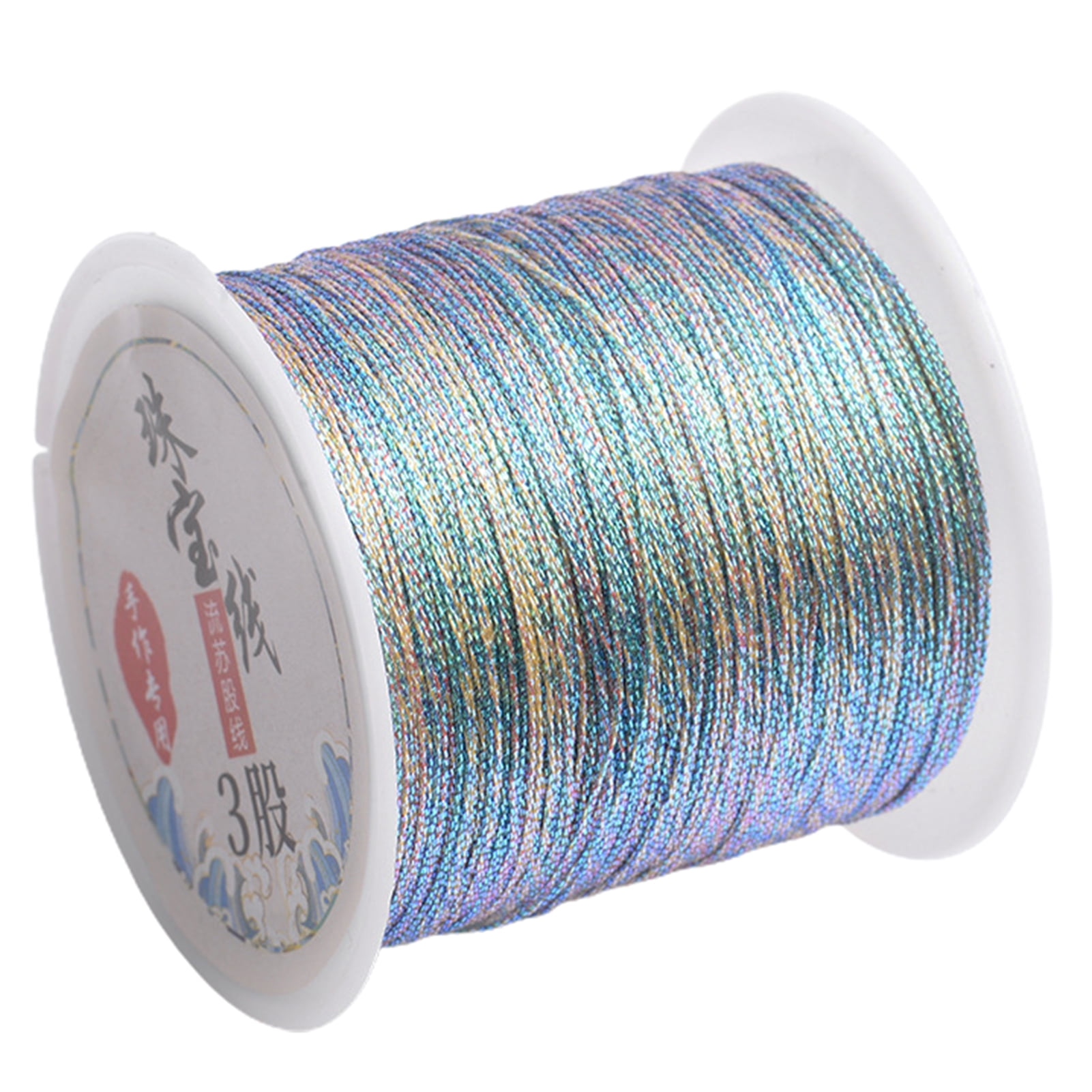 Farfi 1 Roll Braided Thread Flexible Beautiful 3 Strands Universal ...