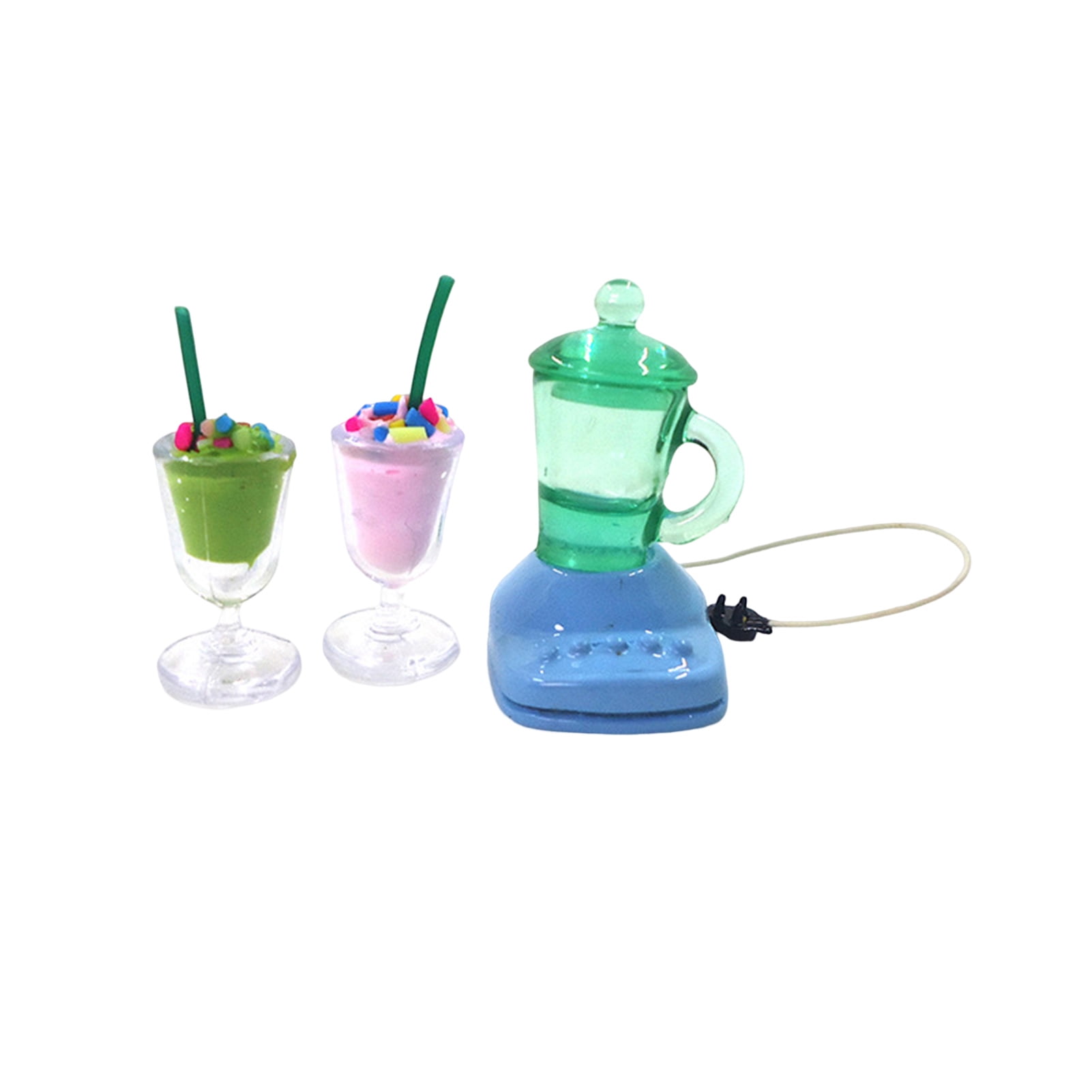 Farfi 1 Set 1/12 Doll House Juicer Realistic Kitchenware Plastic Craft ...