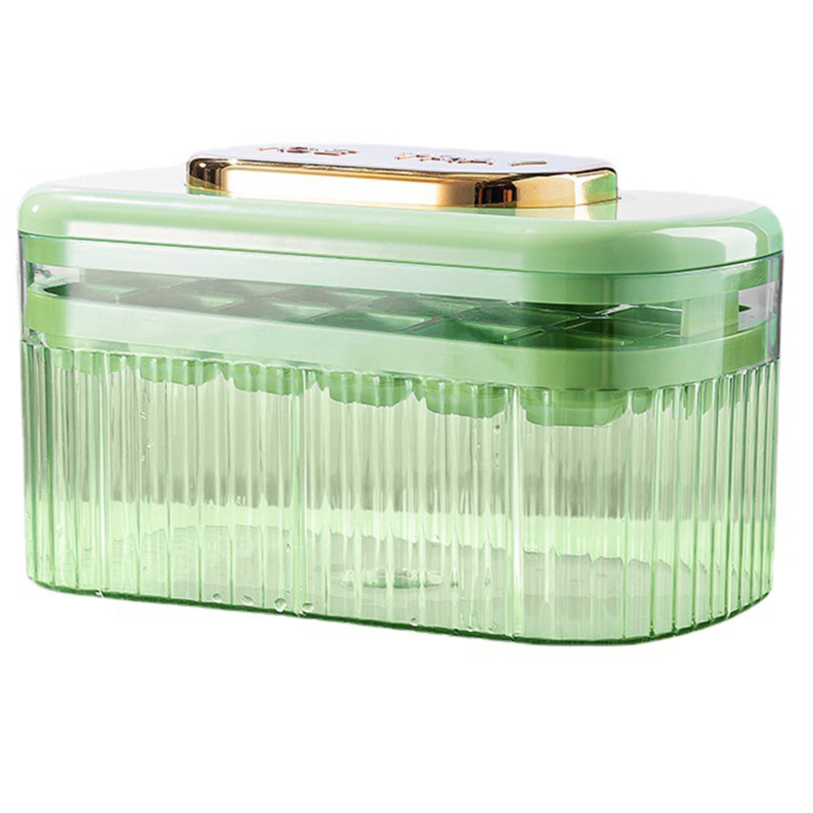 Farfi 1 Set Ice Cube Tray Spill-Resistant Storage Box Press Design ...