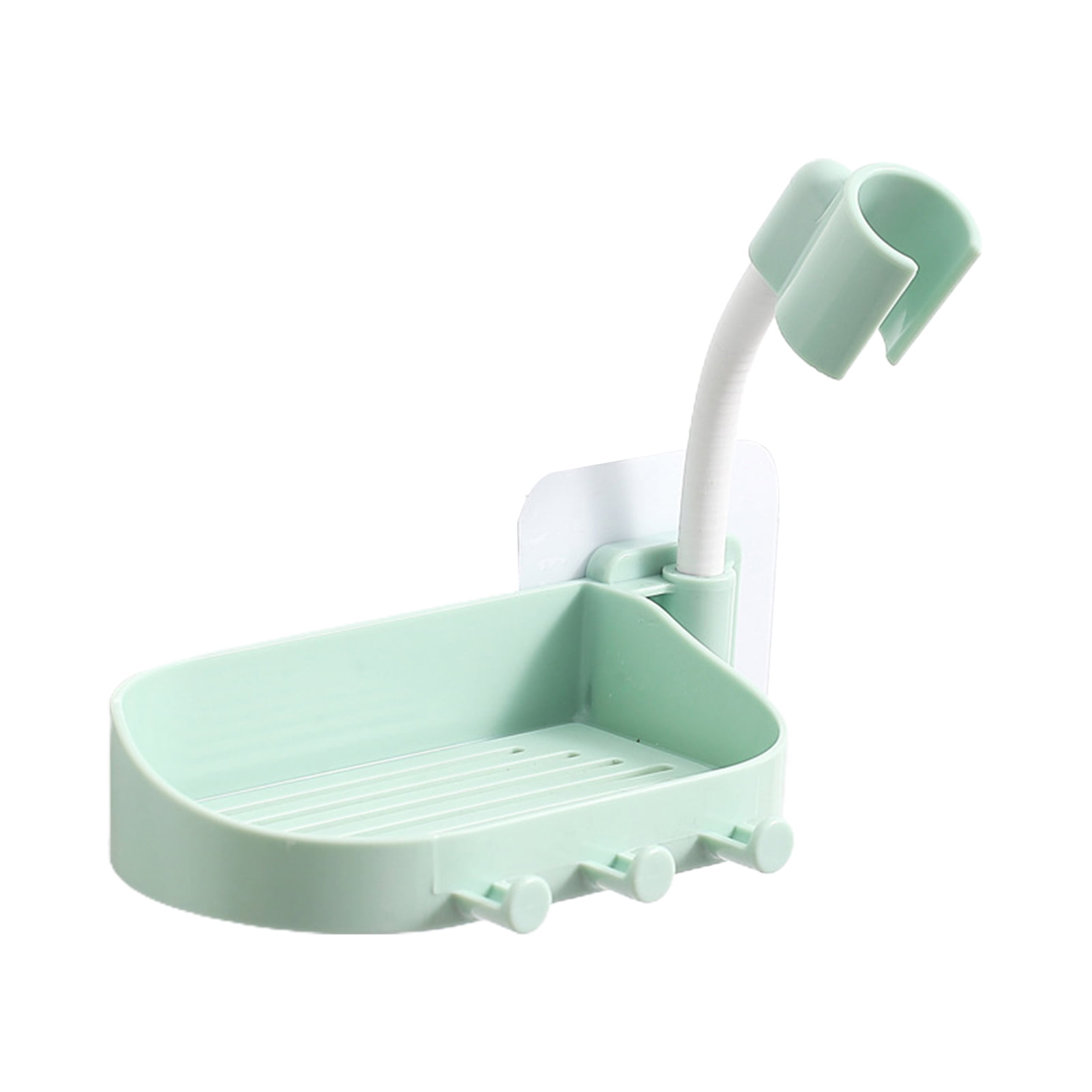 Farfi 1 Set Shower Bracket Rotatable Drain No Punching Adjustable ...