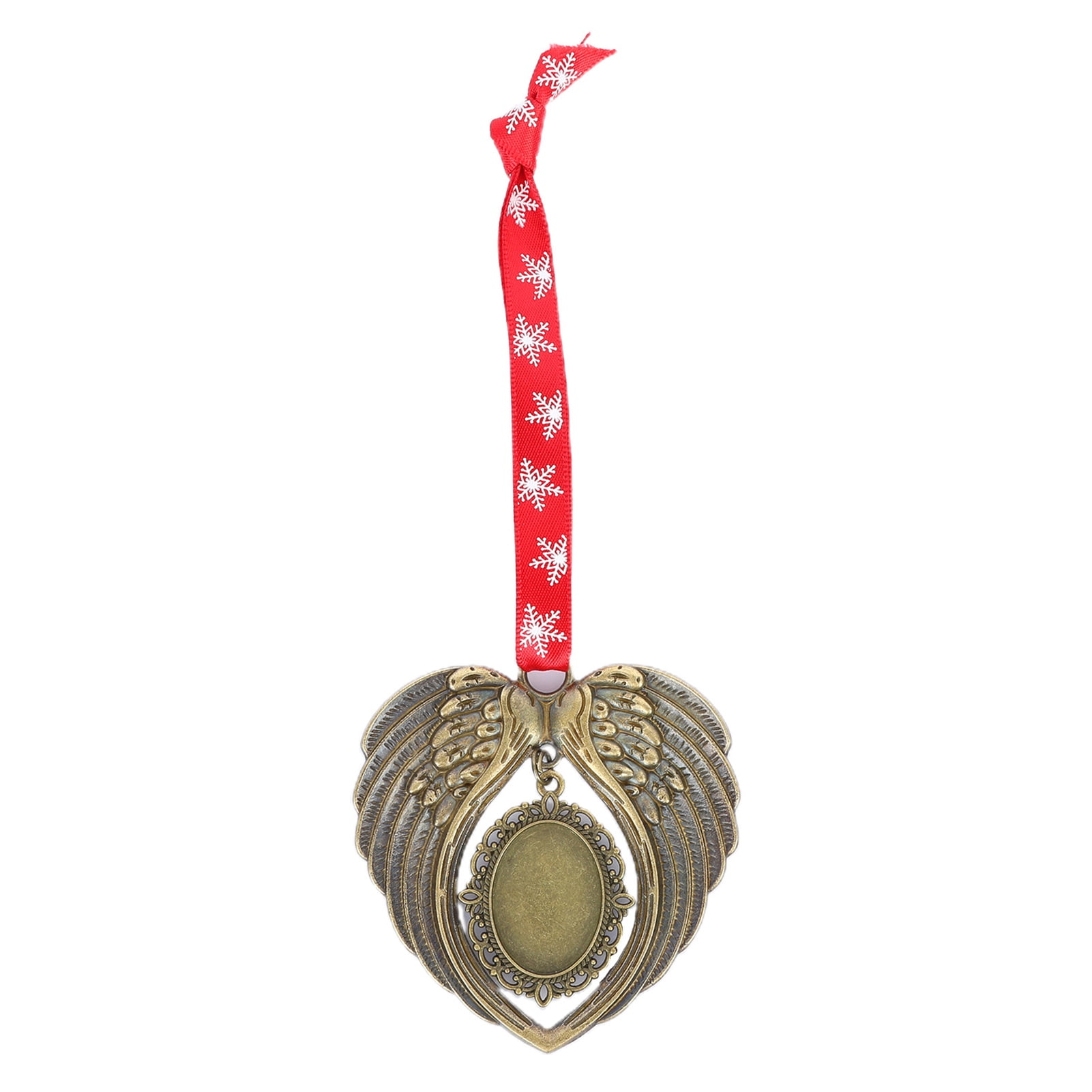 Farfi 1 Set Sublimatie Wing Ornament Eye-catching Rust-proof Alloy ...