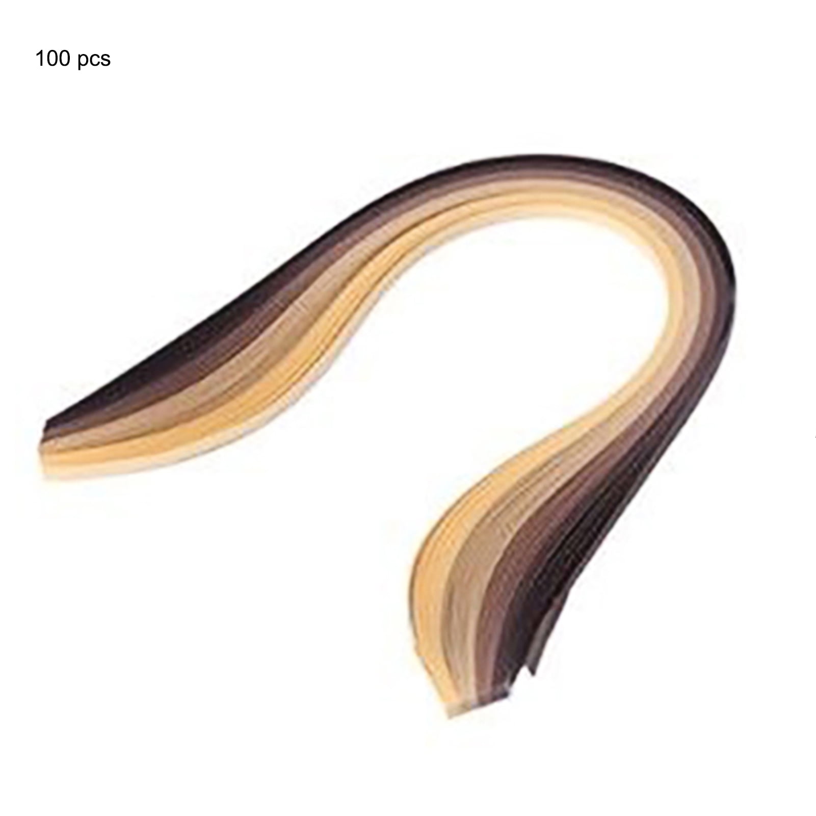 Farfi 100Pcs 5mm Gradient Color Paper Quilling Strips for DIY Handmade ...