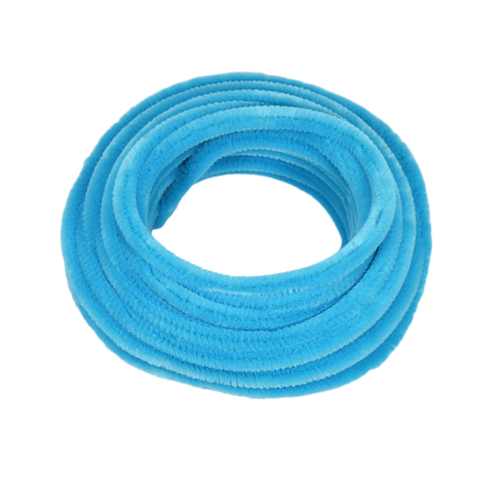 Farfi 10MM 12M Pipe Cleaner Colorful Long Fuzzy DIY Art Craft Flexible ...