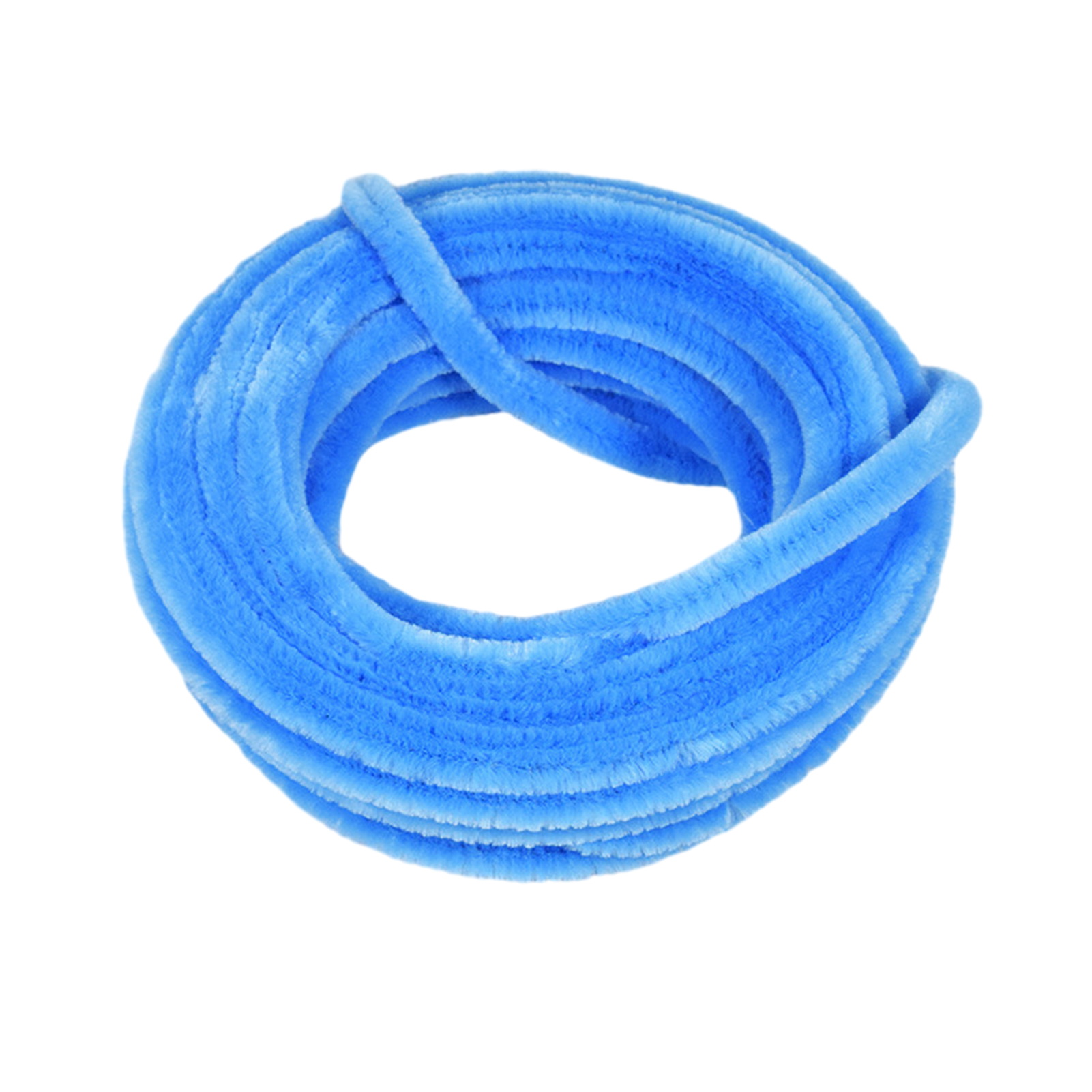 Farfi 10MM 12M Pipe Cleaner Colorful Long Fuzzy DIY Art Craft Flexible ...