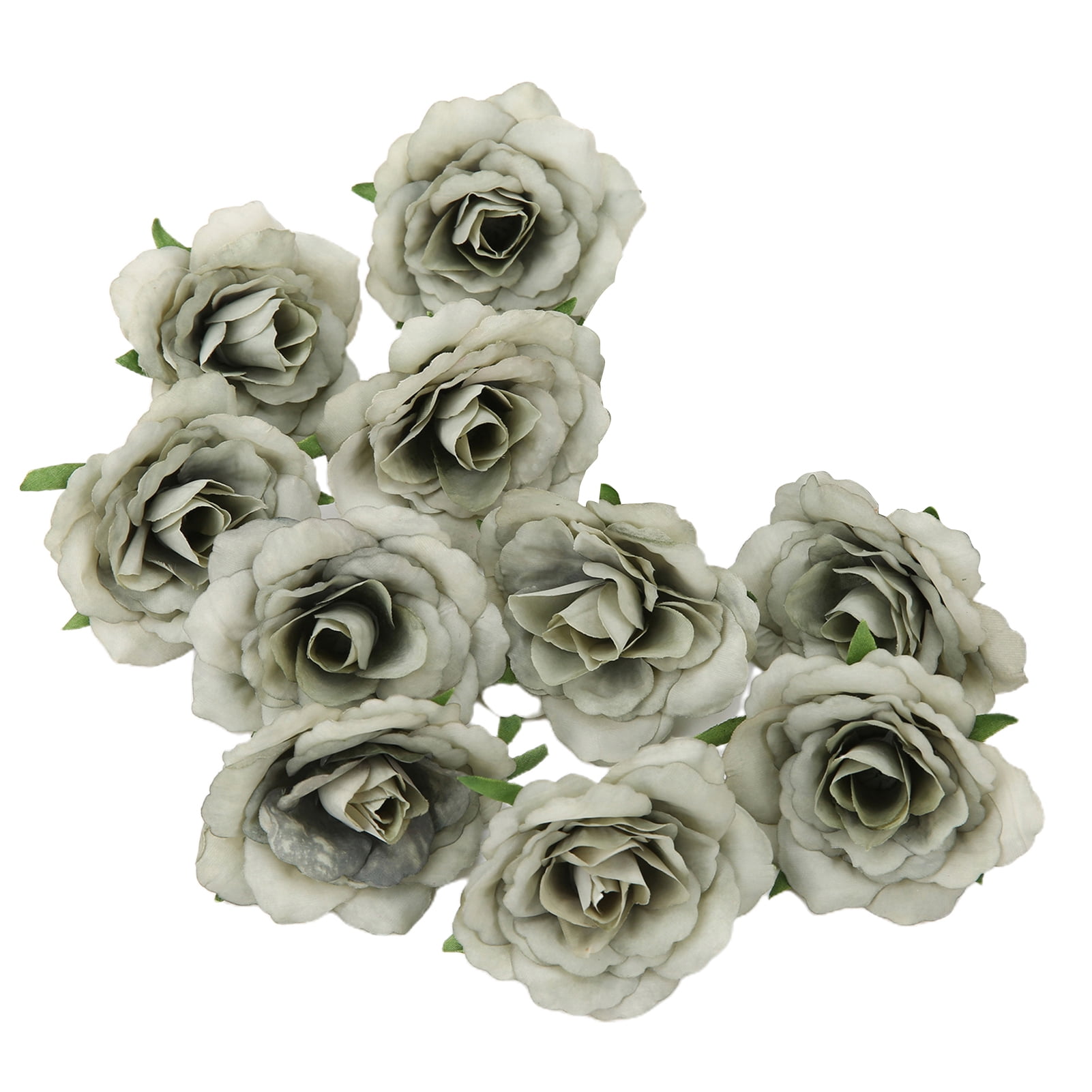 Farfi 10Pcs/Set Simulation Flower Head Vivid Long Lasting Multi ...