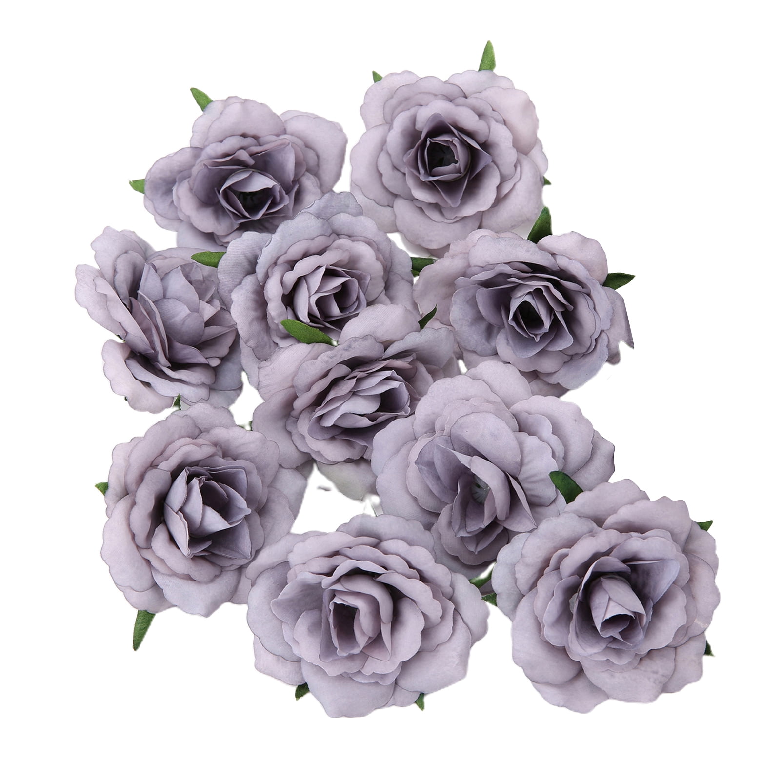 Farfi 10Pcs/Set Simulation Flower Head Vivid Long Lasting Multi ...