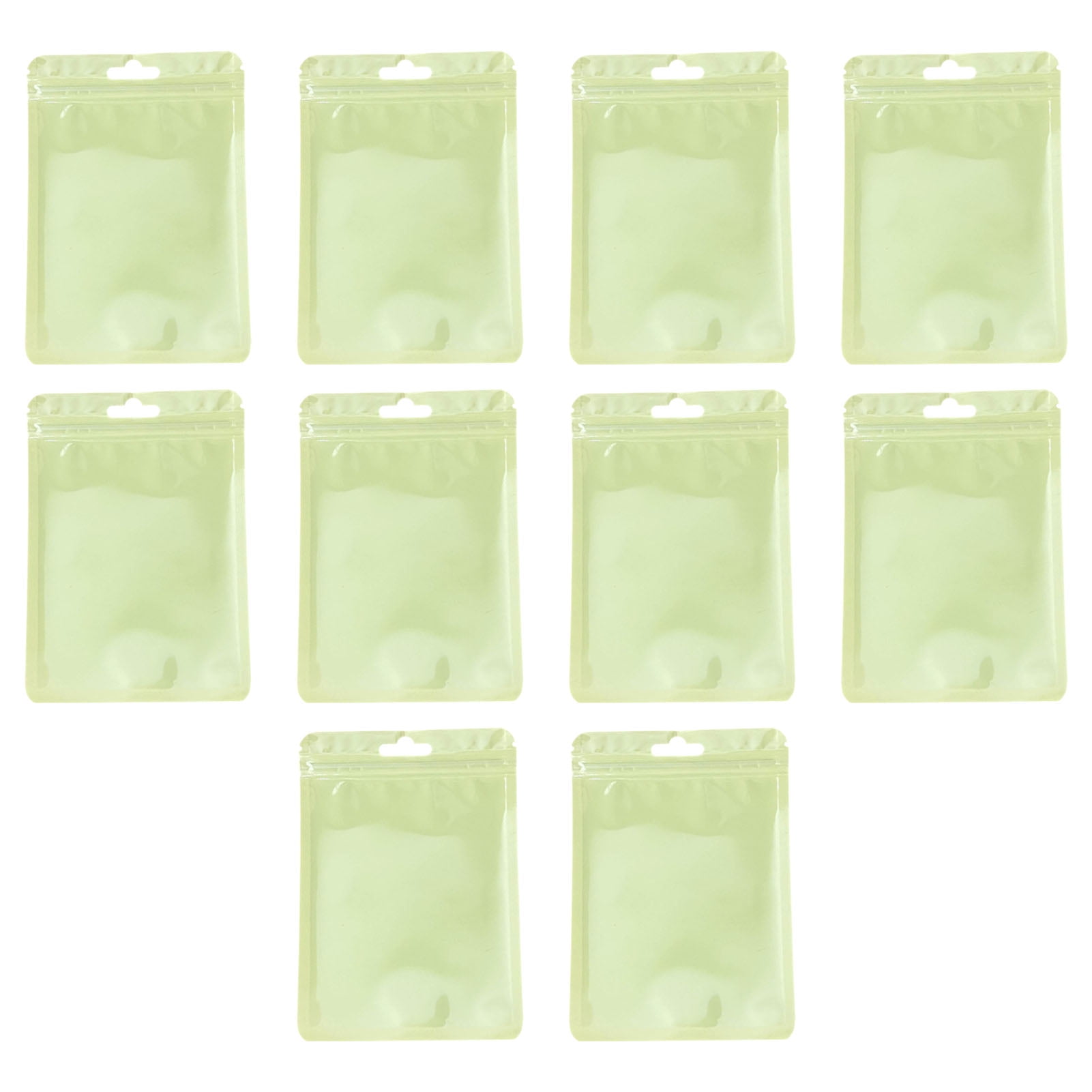 Farfi 10Pcs Storage Bags Moisture-proof Vibrant Color Visible Design ...