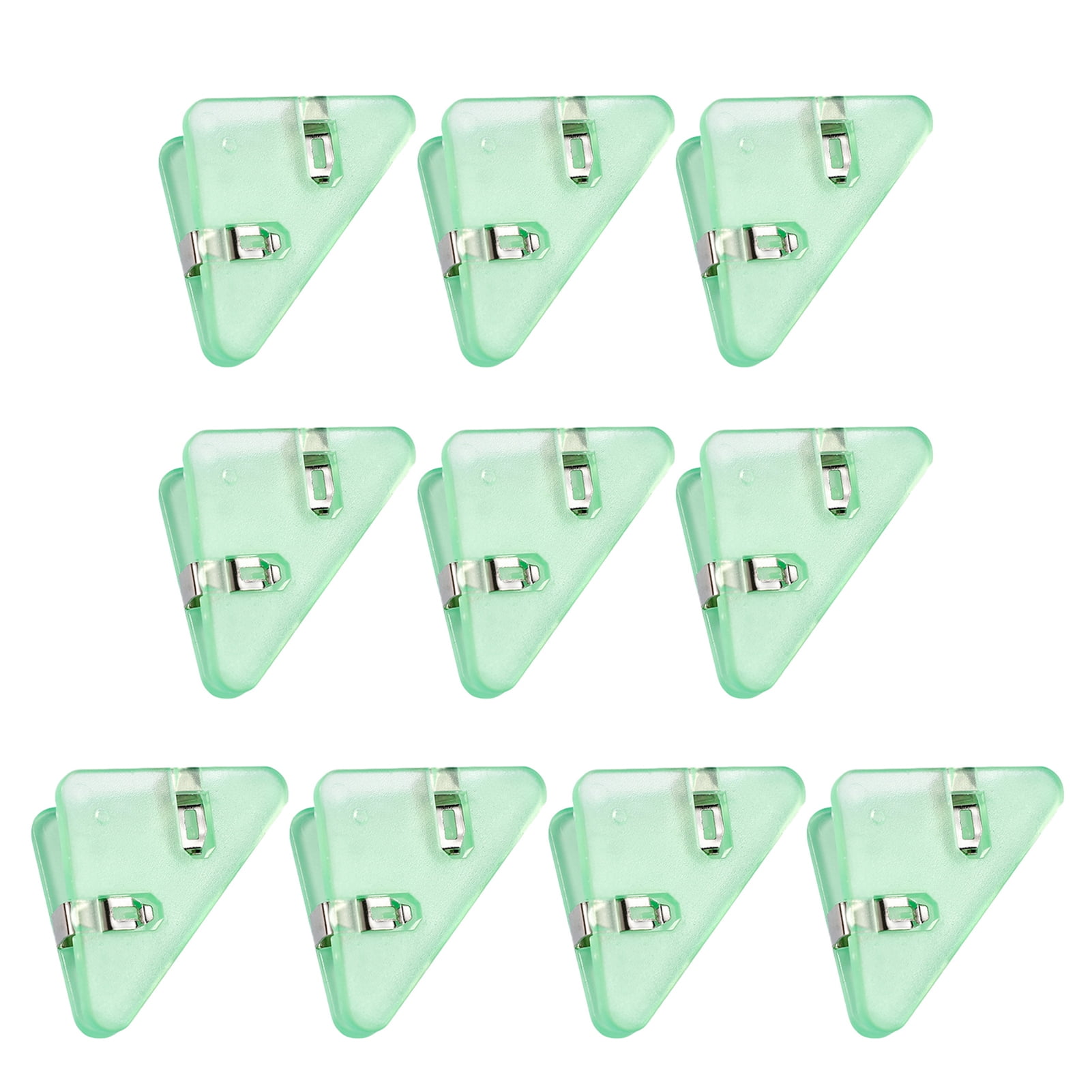 Farfi 10Pcs Triangle Clips Multifunctional Transparent Large Angle ...