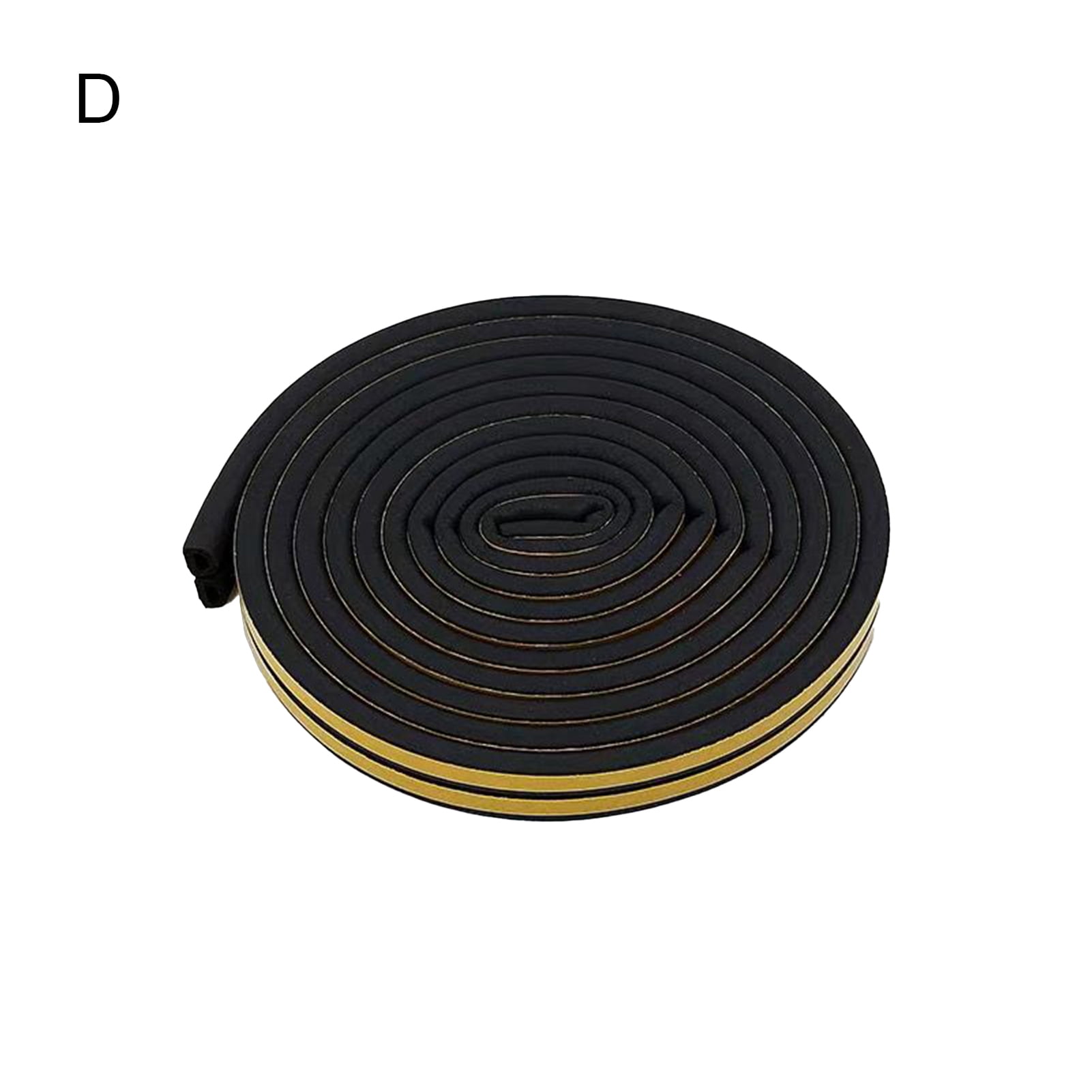 Farfi 10m Sealing Strip Resilient Sound-proof Rubber Universal Long ...