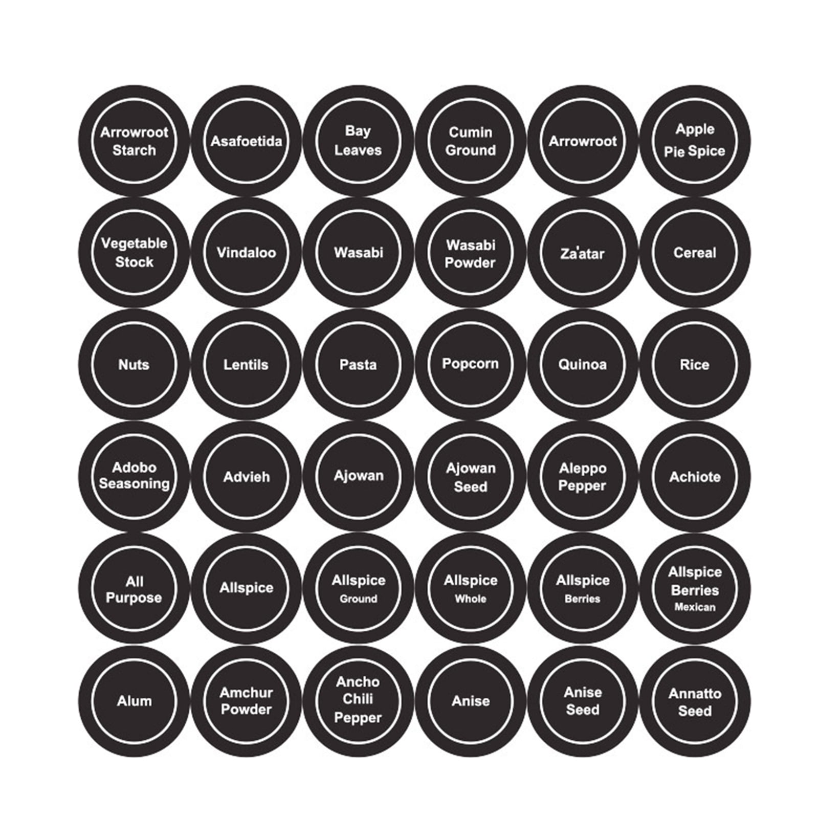 Farfi 180Pcs Chalkboard Label Exquisite Waterproof Self-adhesive ...