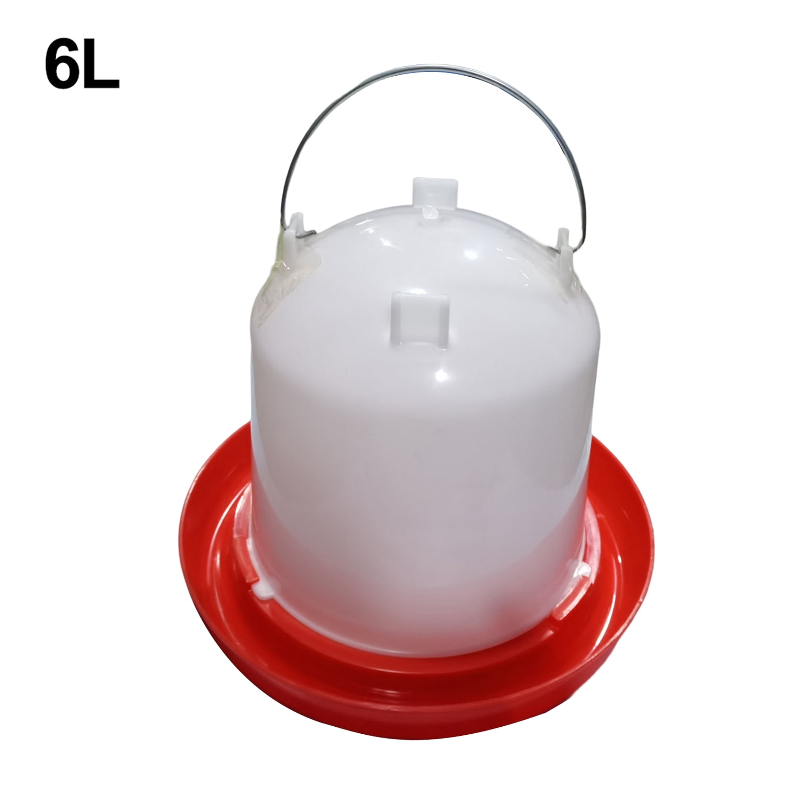 Farfi 1Pc Chicken Feeder Drinker Poultry Chick Hen Quail Bantam Food ...