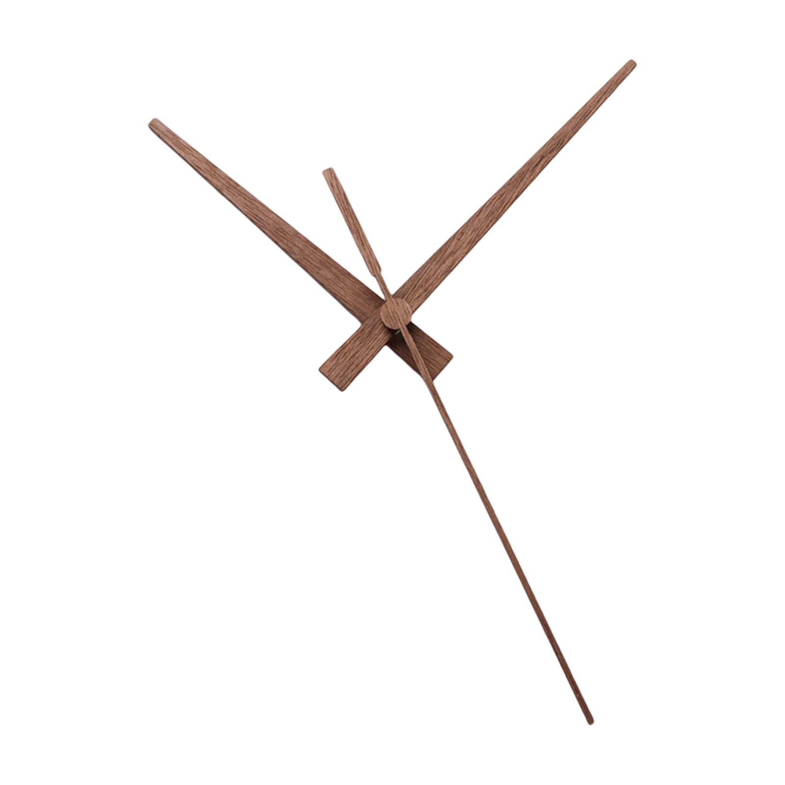 Farfi 2/3Pcs Clock Pointers Solid Walnut Wood High Torque Repair Parts ...