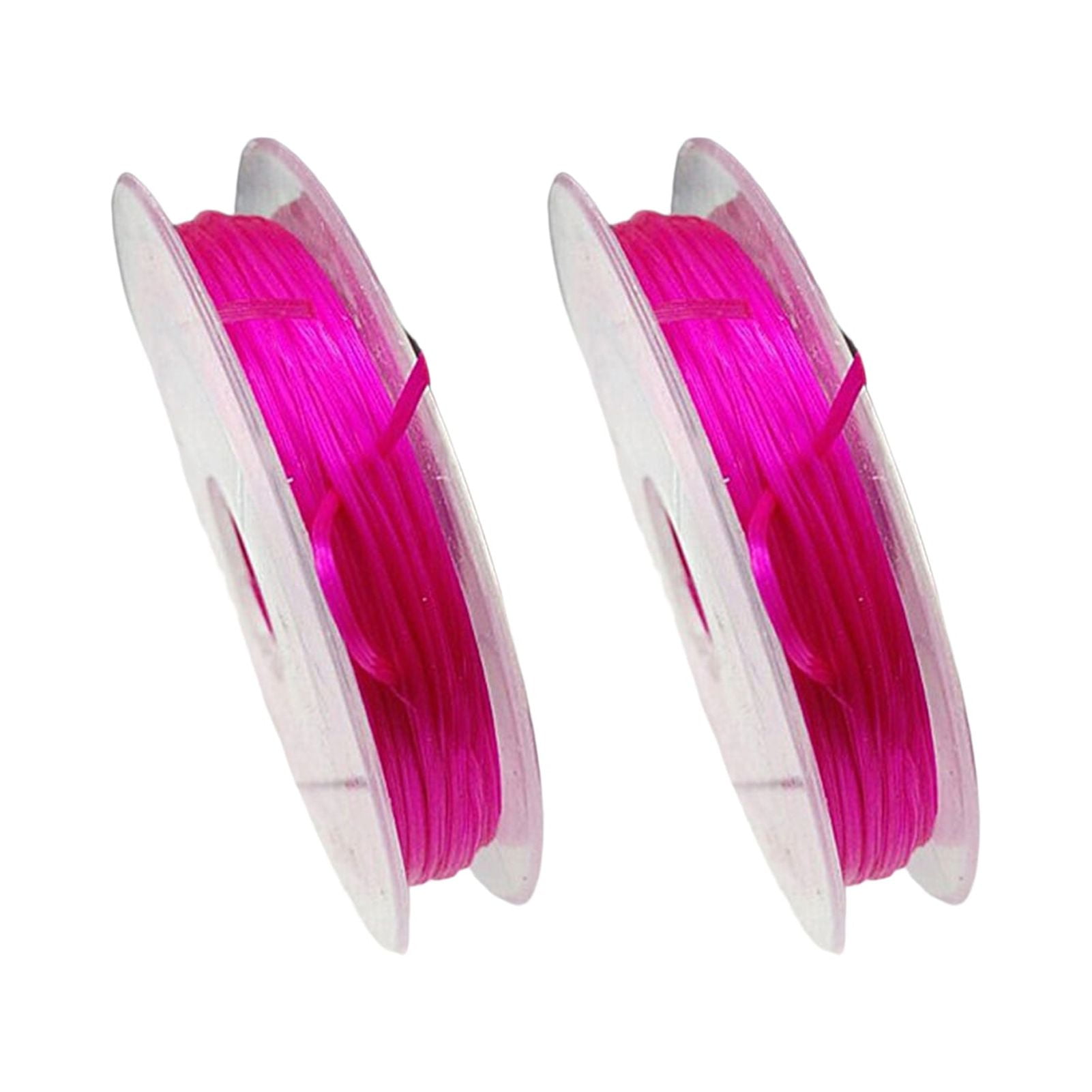 Farfi 2 Roll Beading Rope Reusable DIY Plastic Necklace Bracelet ...