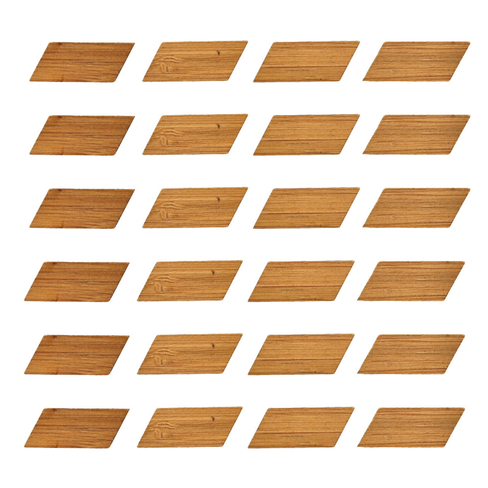 Farfi 24Pcs Doll House Floor Compact Adorable Small Realistic ...