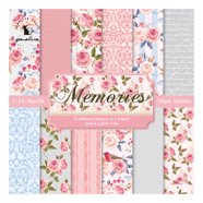SunWMart Scrapbooking Cardstock Decorative Paper, 24 Sheets 6 x 6 Inch ...