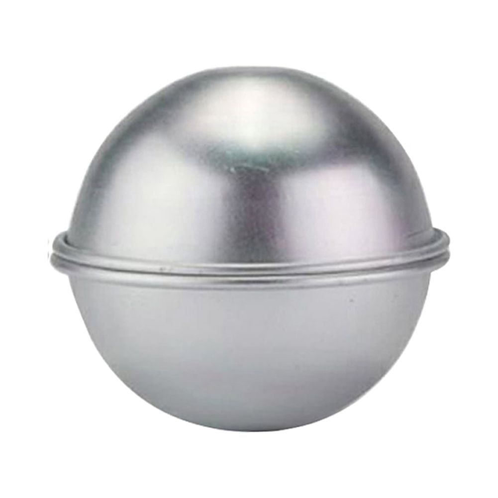 Farfi 2Pcs 4.5/5.5/6.5cm 3D Aluminum Alloy Homemade Round Sphere DIY ...