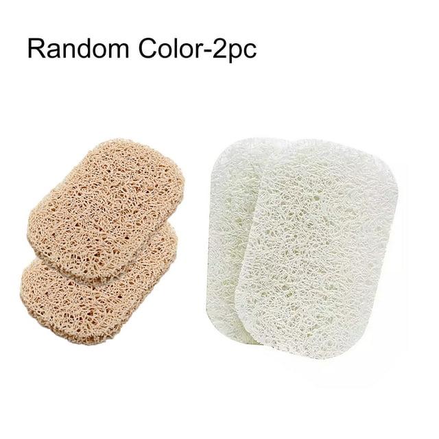 Farfi 2Pcs Kitchen Bathroom Anti-slip Mildew-proof PVC Soap Saver ...