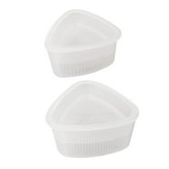Sunsanly 6 Cavity Triangle Sushi Mold Onigiri Rice Ball Press Maker Non ...