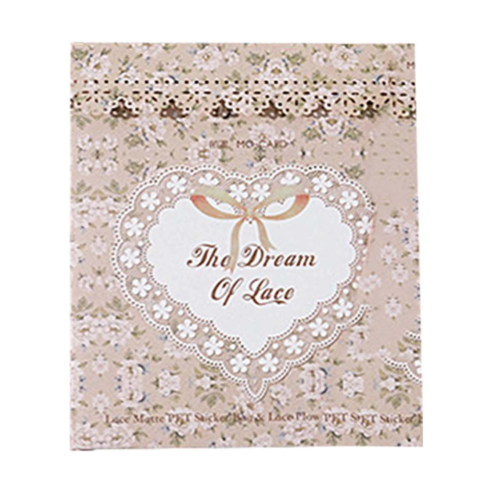 Farfi 30 Sheets Hand Account Stickers Vintage Multipurpose Transparent ...