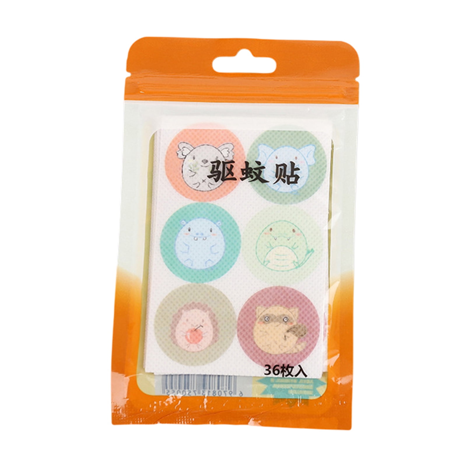 Farfi 36Pcs Mosquito Stickers Cute Cartoon Portable Safe Effective ...