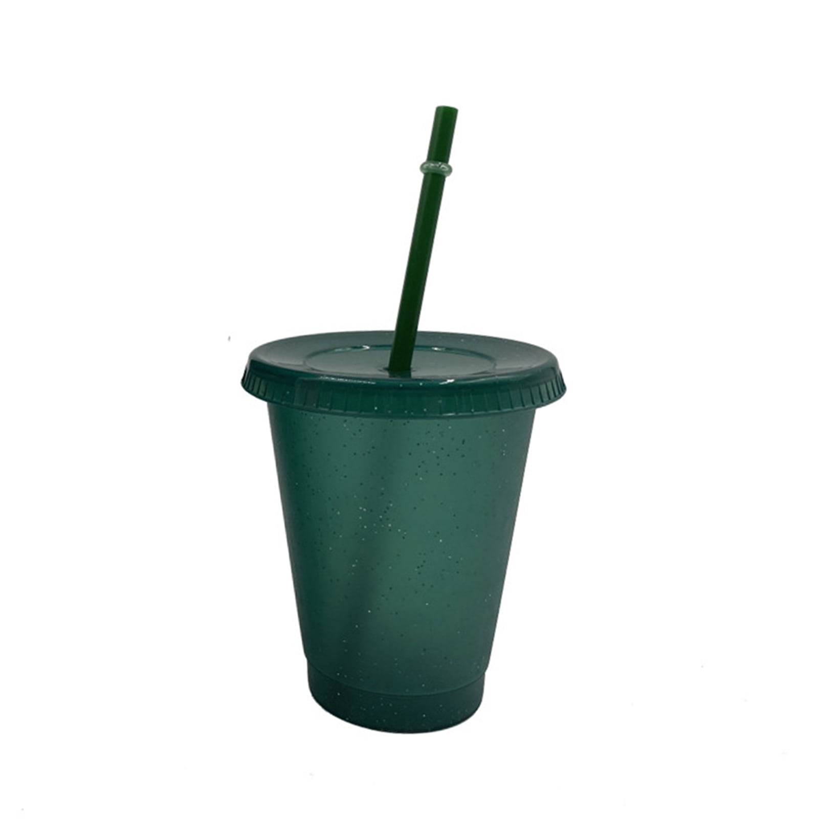 Farfi 400/500ml Straw Drinking Cup Large-capacity Wide Mouth Lid ...