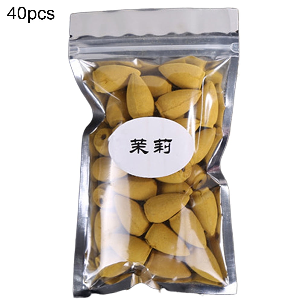 Farfi 40Pcs Air Purification Buddhism Smoke Back-flow Incense Cones ...