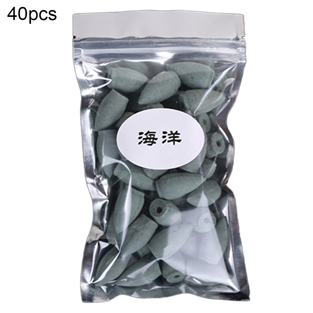 Farfi 40Pcs Air Purification Buddhism Smoke Back-flow Incense Cones ...