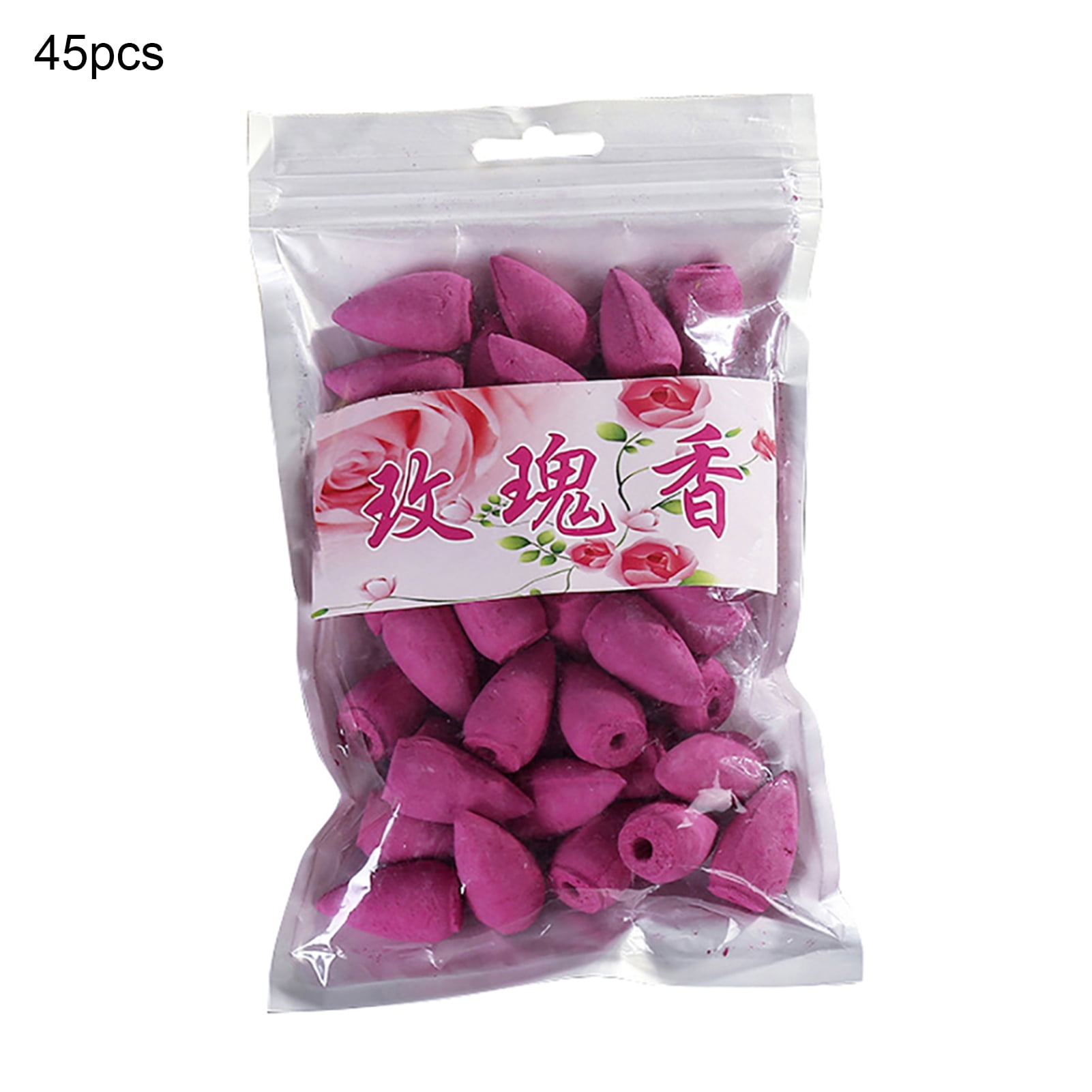 Farfi 45Pcs/Set Incense Cone Natural Back-flow Cone Shape Tiny Tower ...