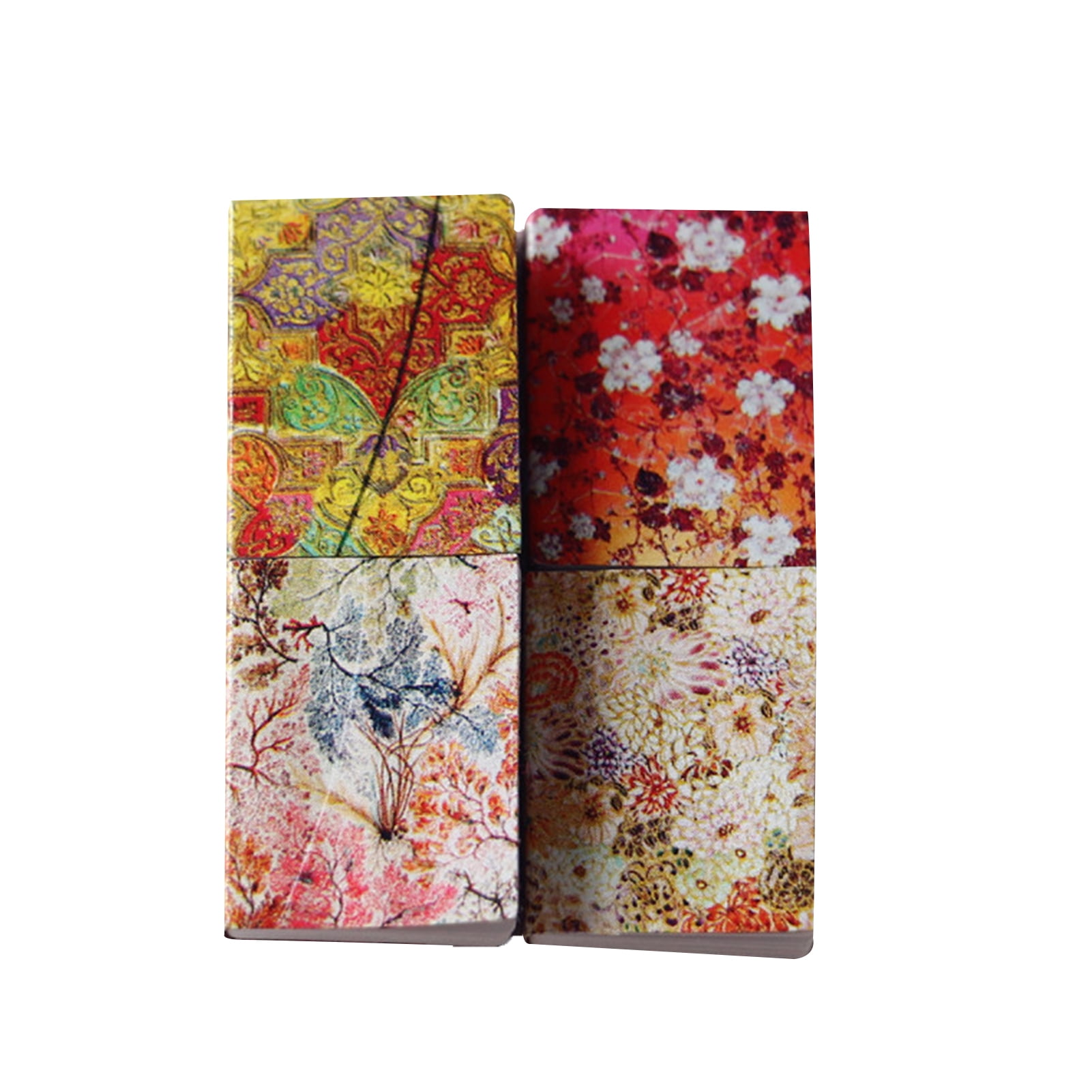 Farfi 4Pcs Dollhouse Notebook Model 1/12 Mini Resin Play House Study ...