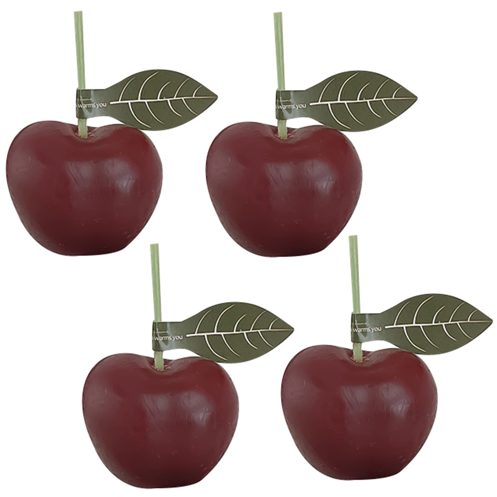 Farfi 4Pcs Scented Candle Fragrance Eye-catching Lightweight Cherry ...